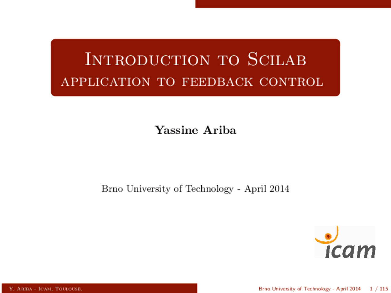 Scilab Notes And Etc Docsity