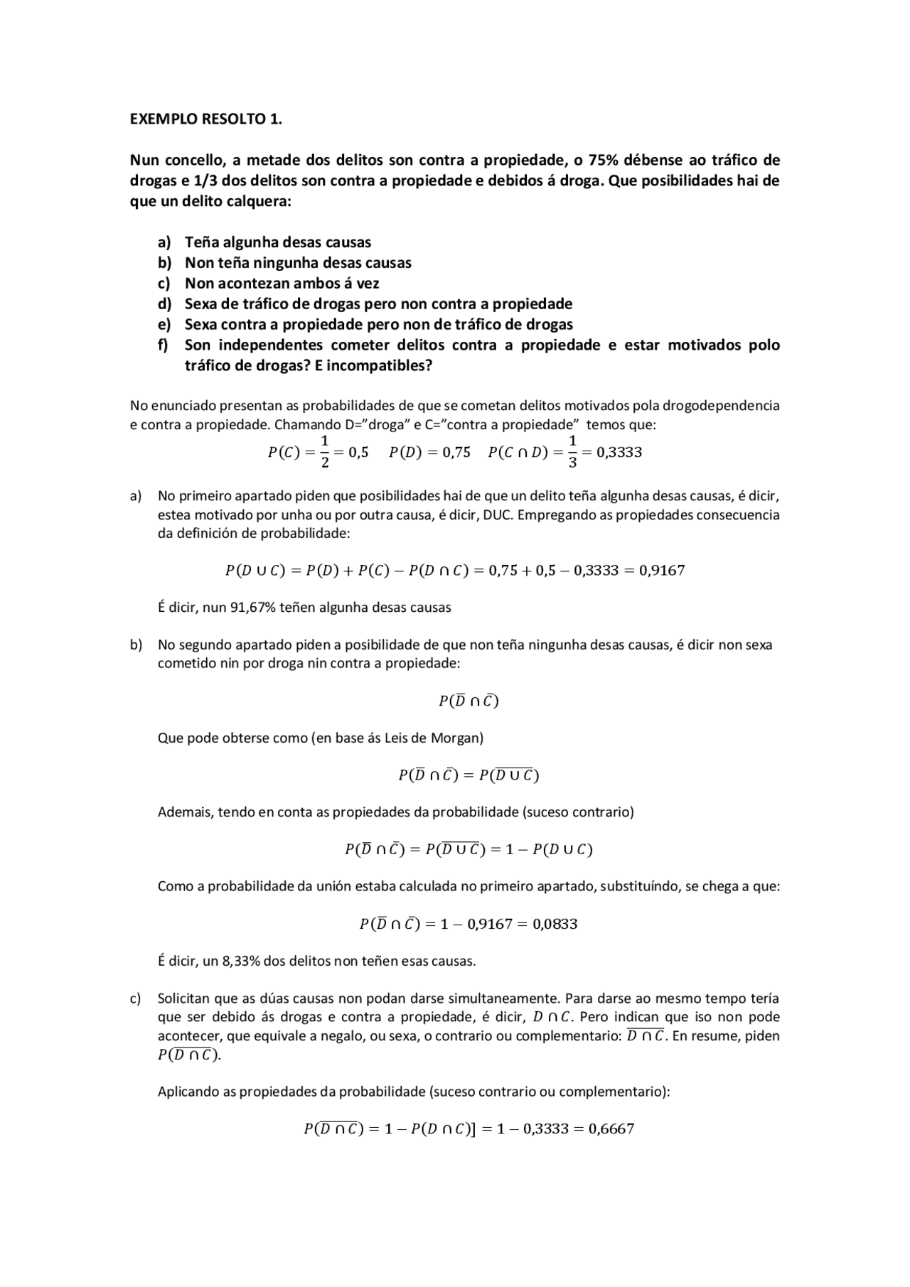 Ejercicios Resueltos Ejercicios De Estadística Docsity