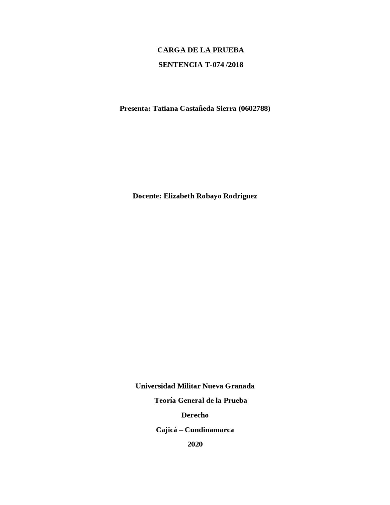AnÁlisis De Sentencia Docsity