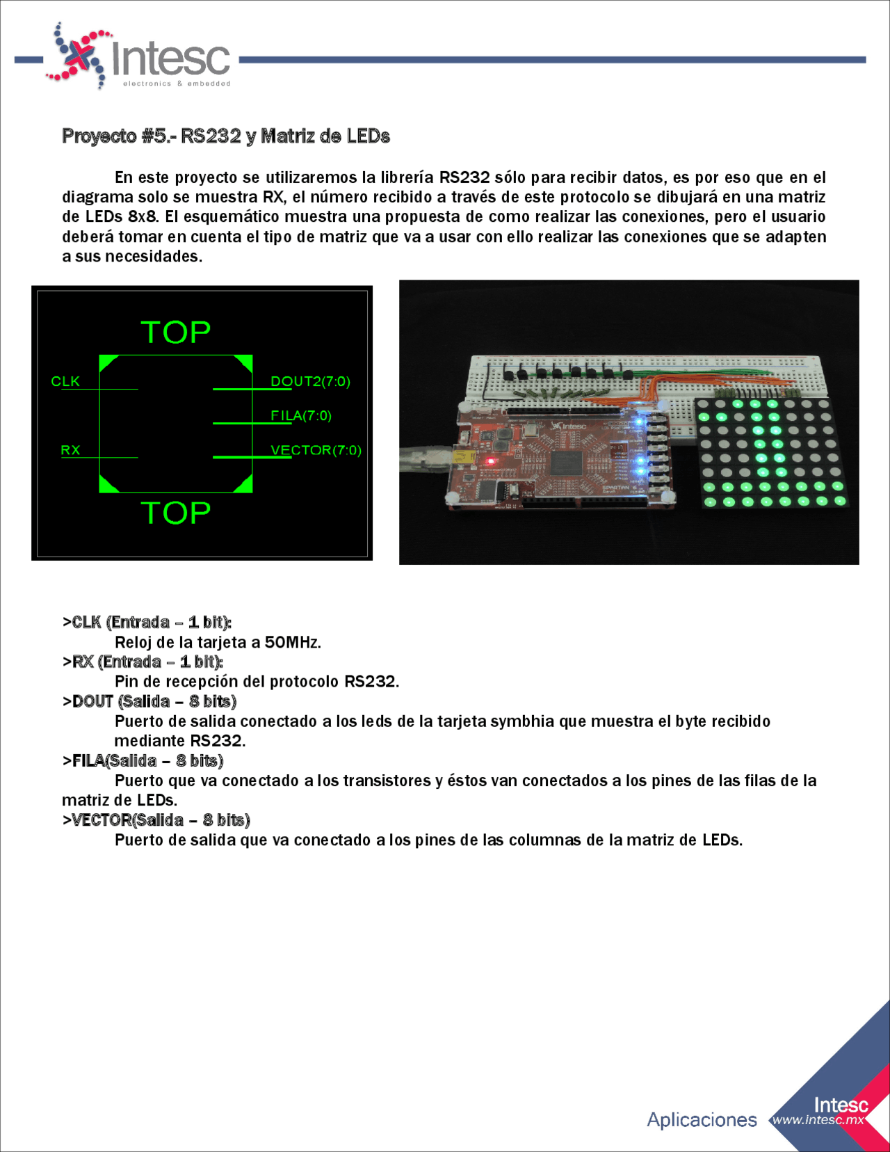 Protocolo RS-232 FPGA - Docsity