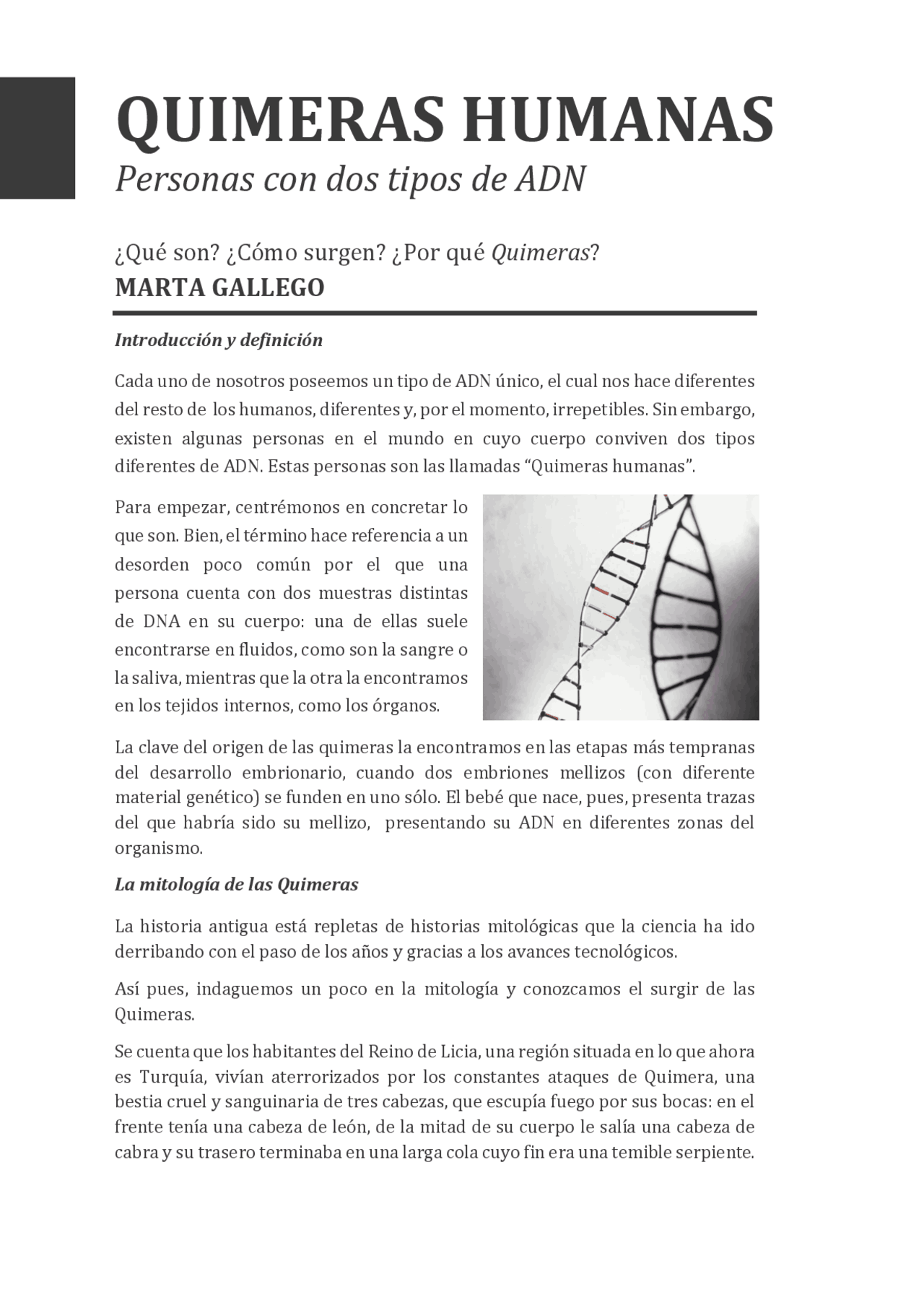 Quimera Genetica Humana A Produção De Quimeras No Reino Das Plantas