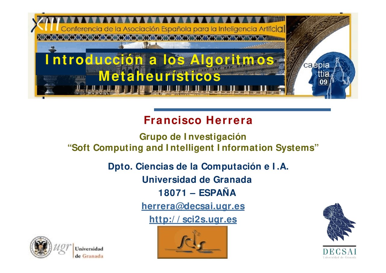 Introduccion al algoritmo tipo PSO pdf - Docsity