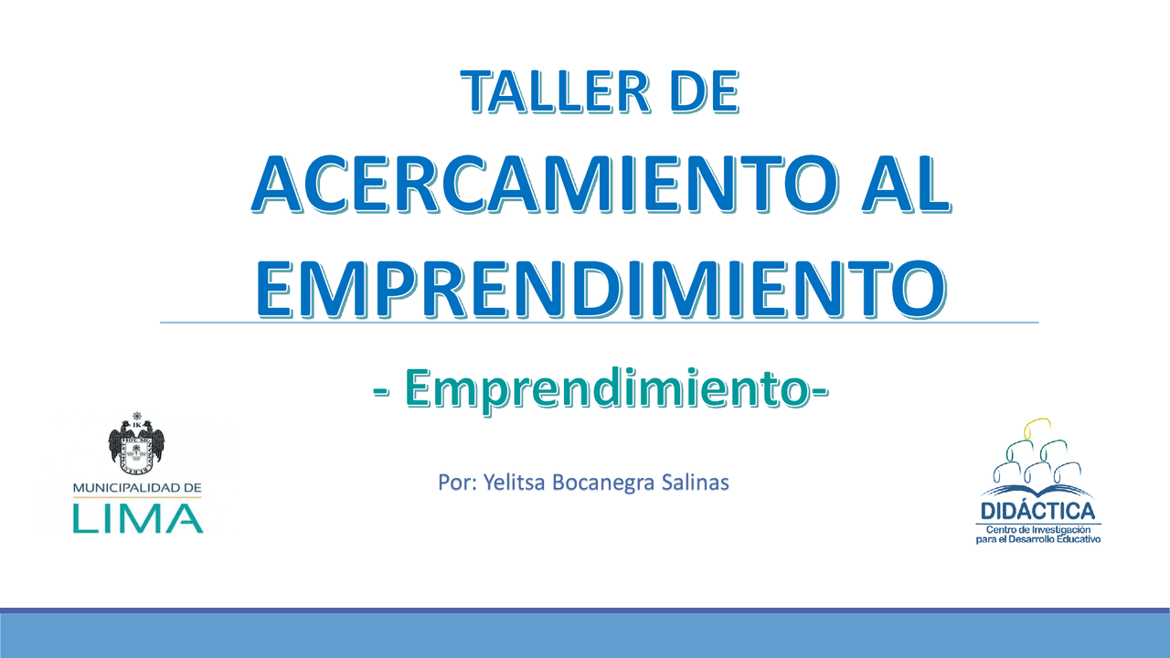 LIMA EMPRENDE EN TIEMPOS DE COMPETENCIAS DE IDEAS DE NEGOCIOS Y NUEVAS EXPERIENCIAS - Docsity