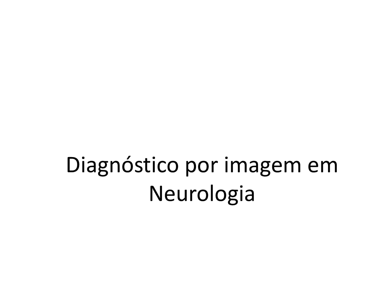 Diagnóstico Em Radiologia Docsity