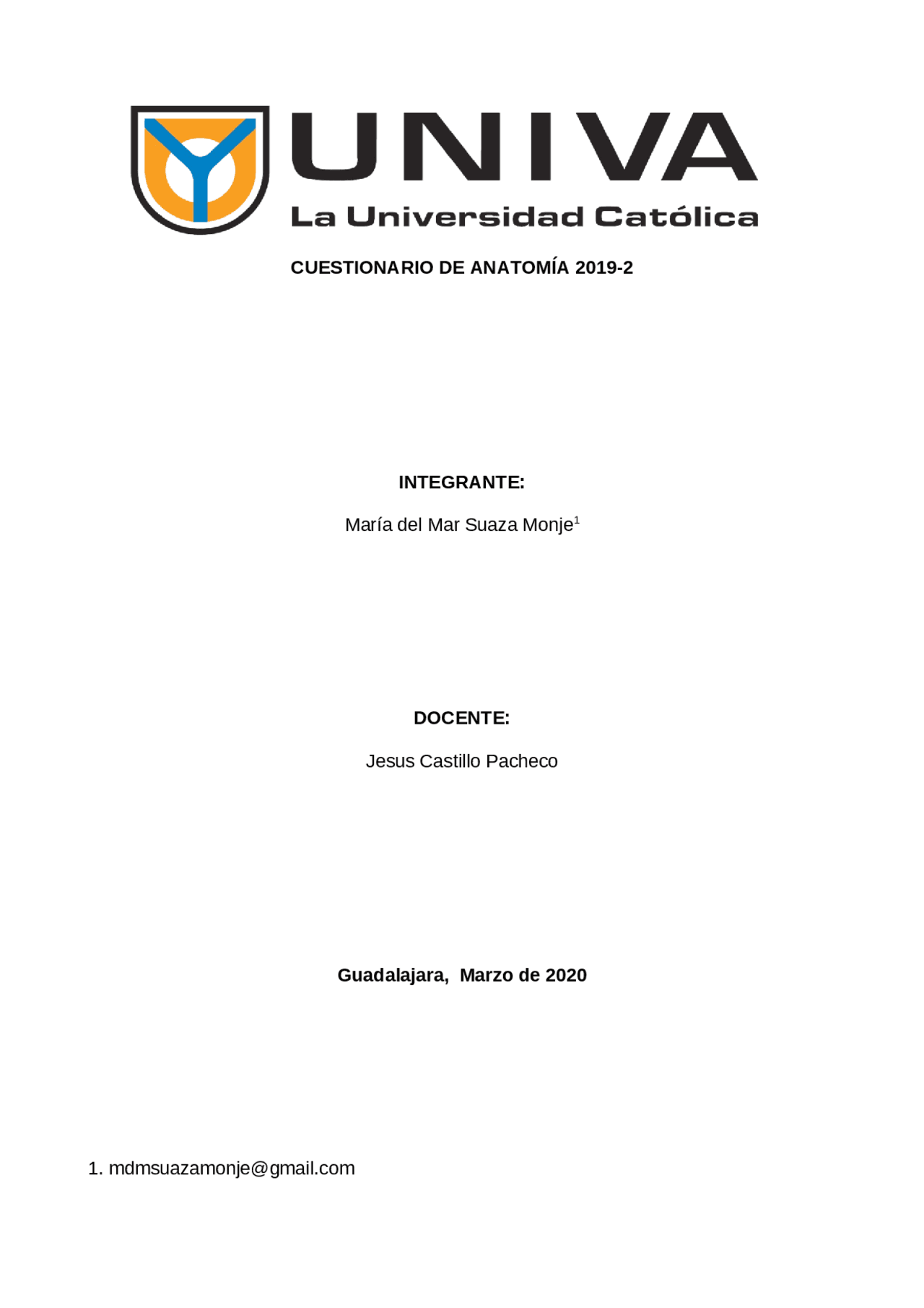 Anatomia Humana12020 Docsity
