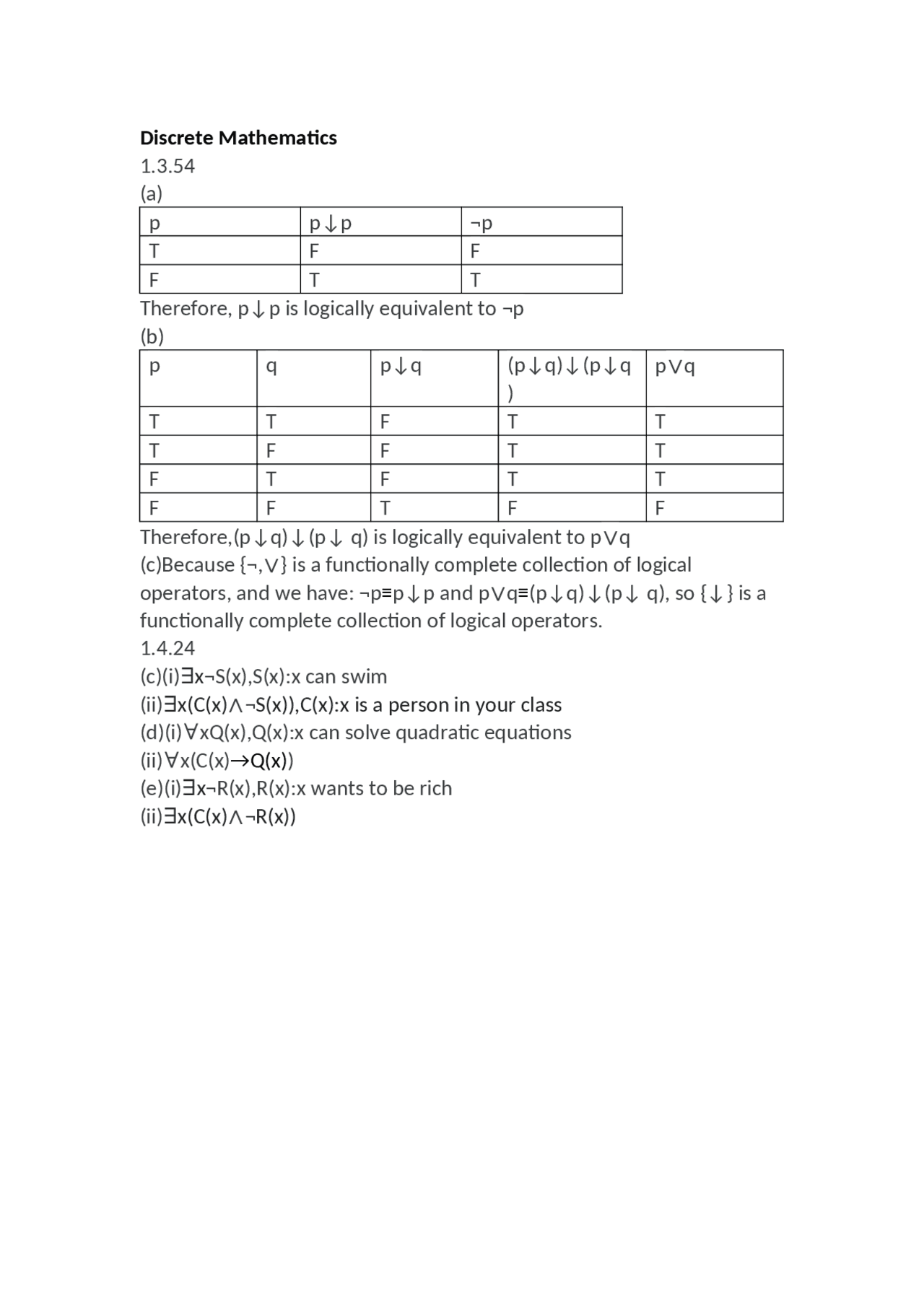 Discrete Mathematics 4 Docsity