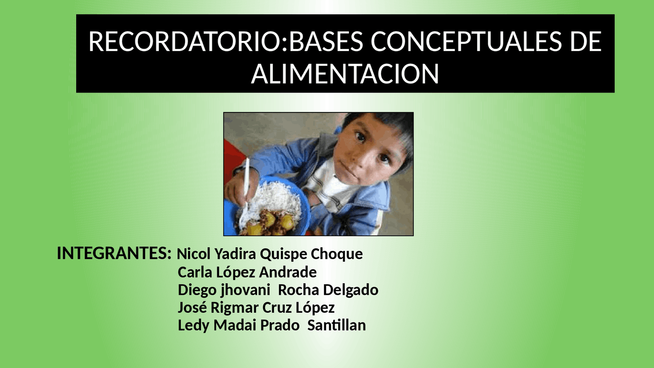 Alimentacion concepto funciones beneficios - Docsity