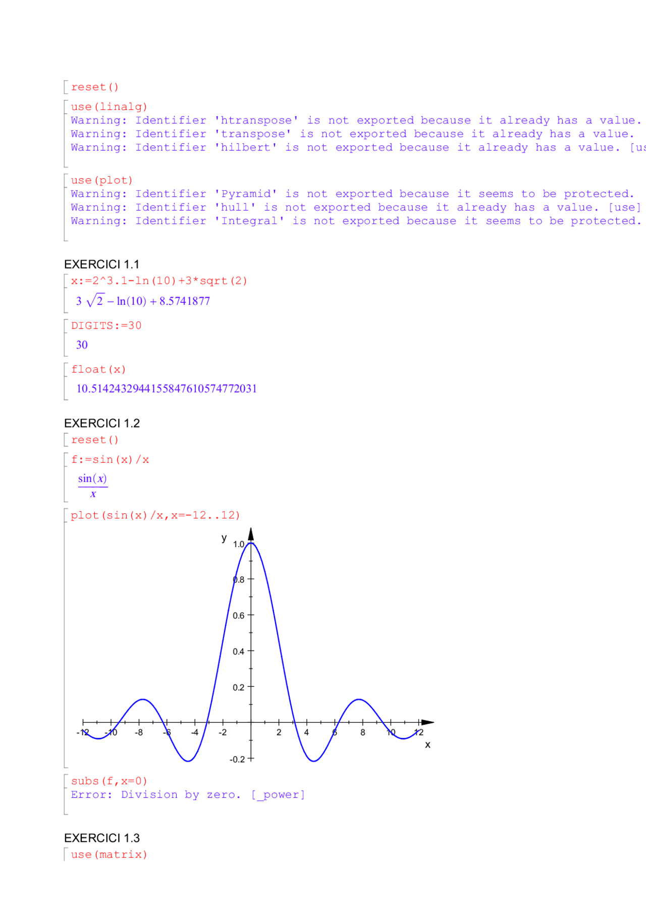 Apunts De Matematiques Docsity