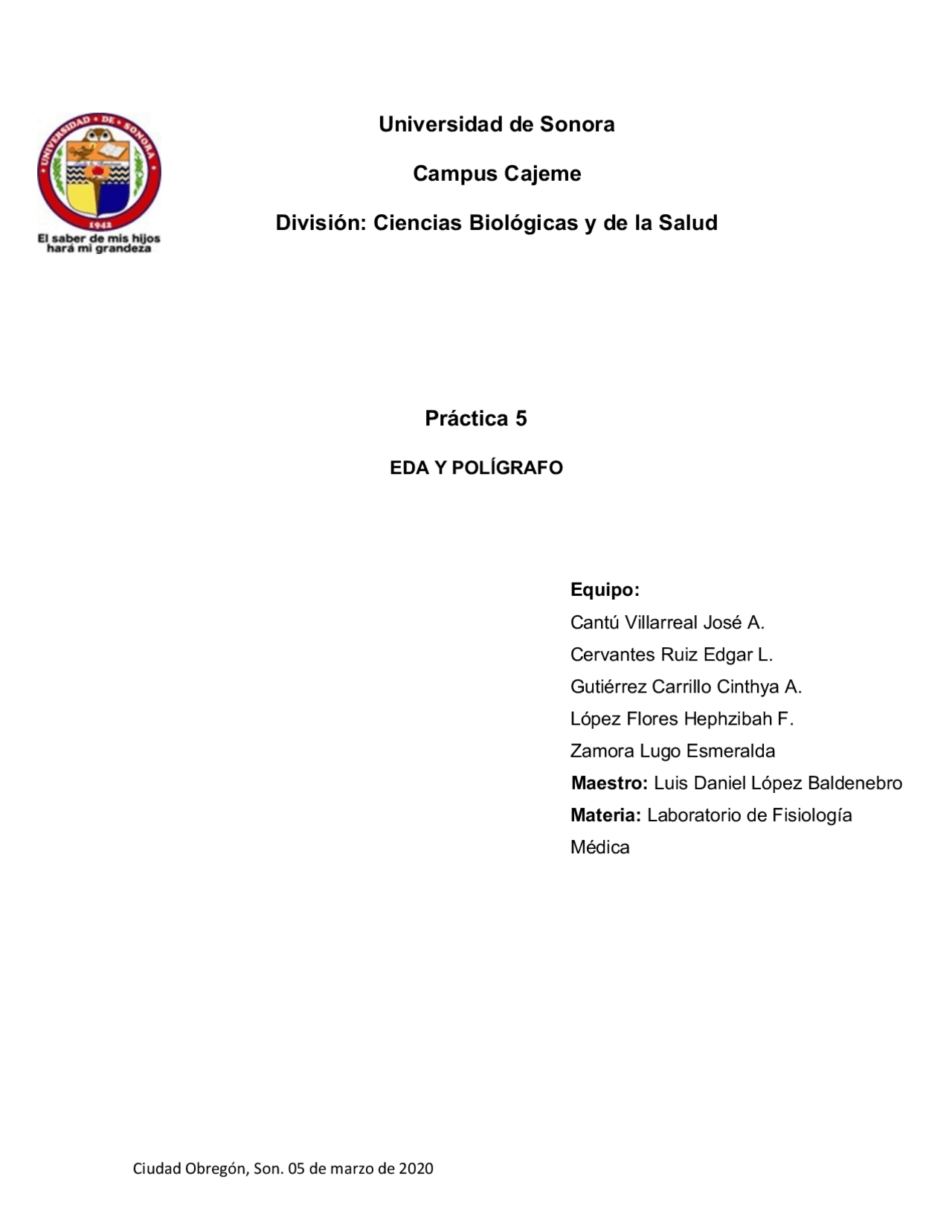Práctica EDA y Polígrafo biopac | Guías, Proyectos, Investigaciones de ...