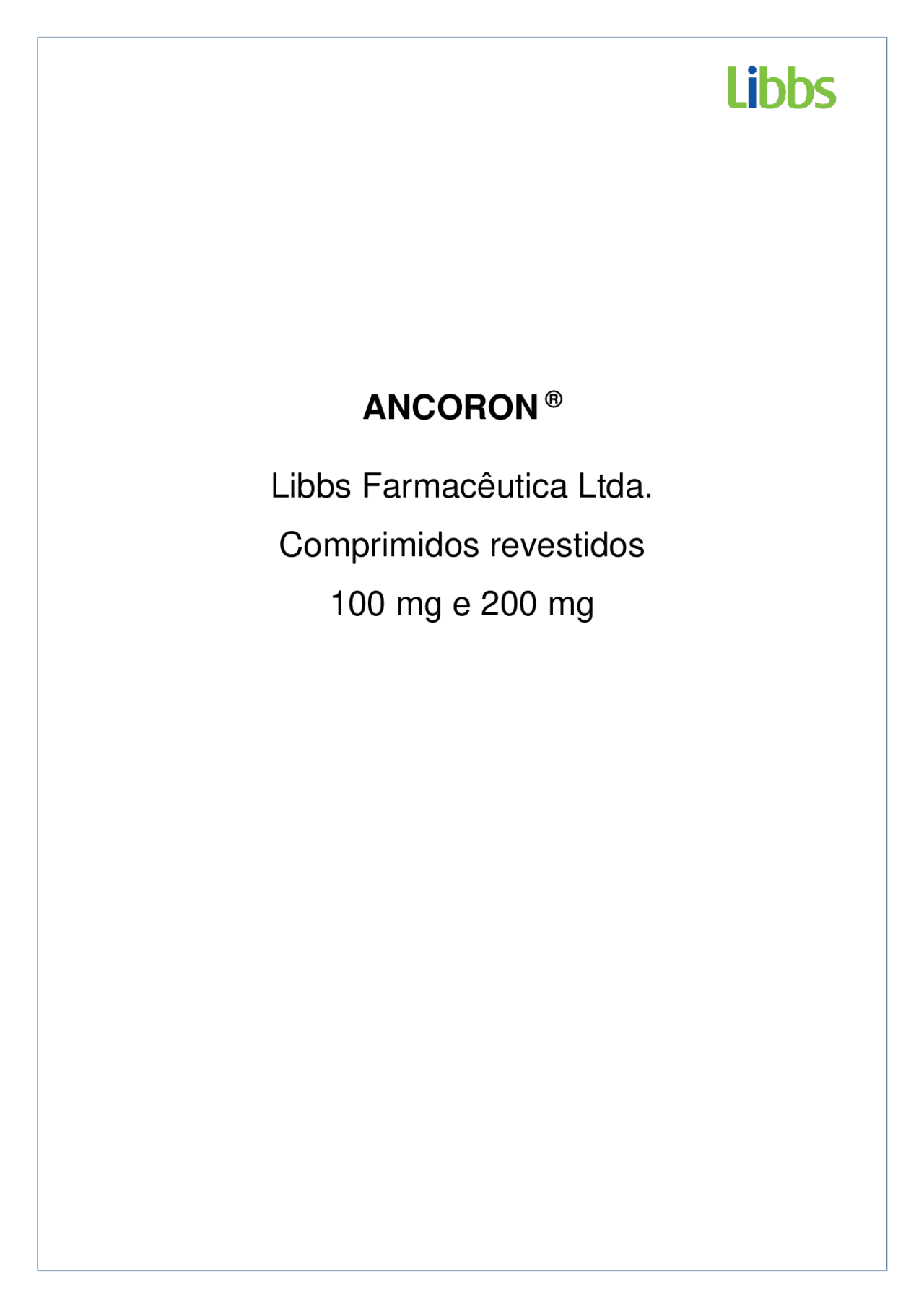 MEDICAMENTO ALCORON BULA - Docsity