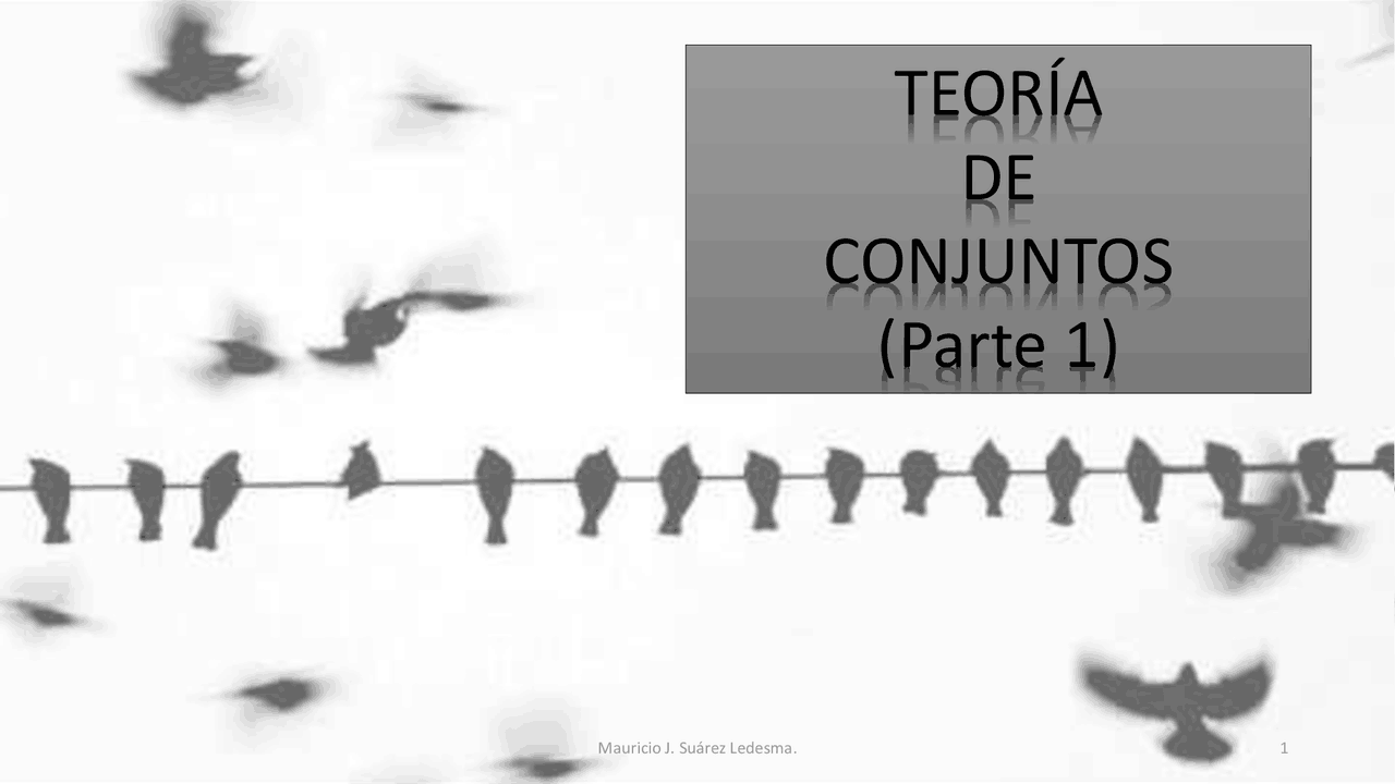 Teoria De Conjuntos Apuntes Docsity