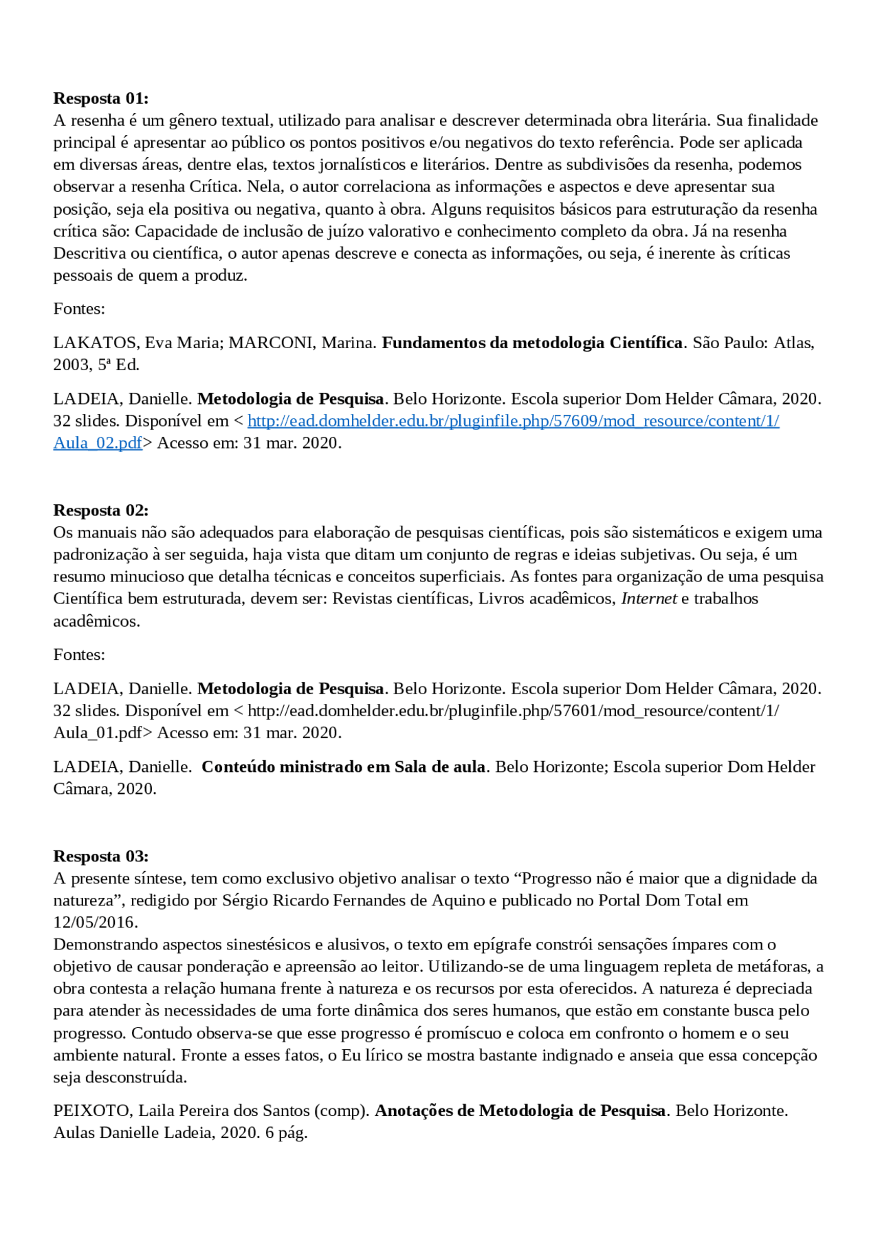 Metodologia Científica Docsity