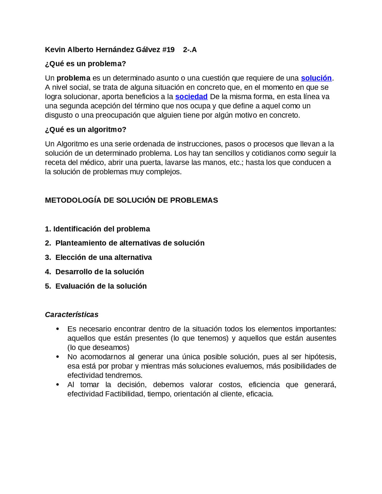 Definiciones de algunos temas de informatica - Docsity