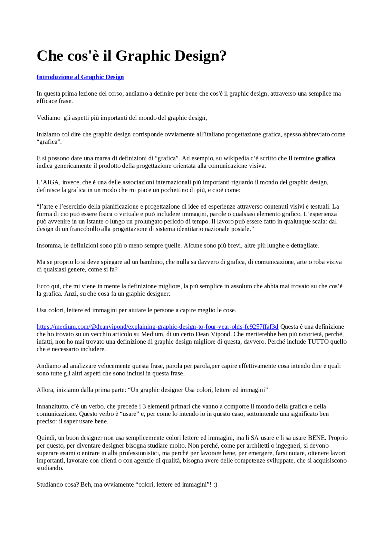 Cosa è Il Graphic Design Appunti Di Laboratorio Di Grafica Docsity