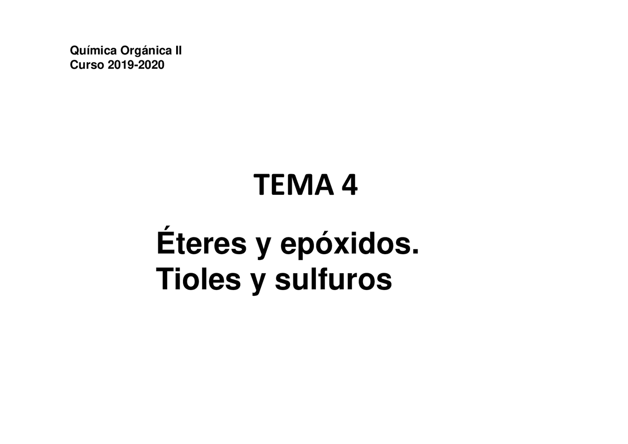Quimica Orgánica Ii Apuntes De Química Orgánica Docsity