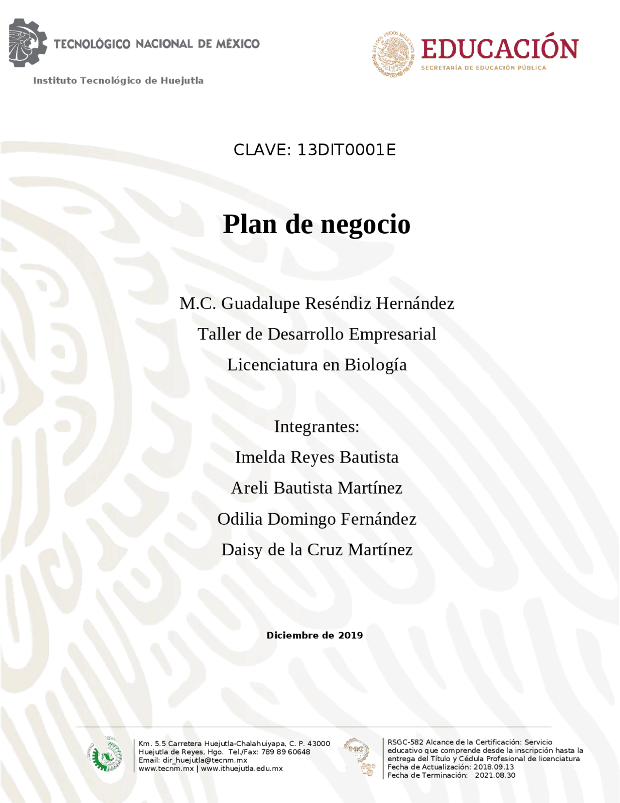 Practica De La Boratorio Ime Apuntes De Fisiología Docsity