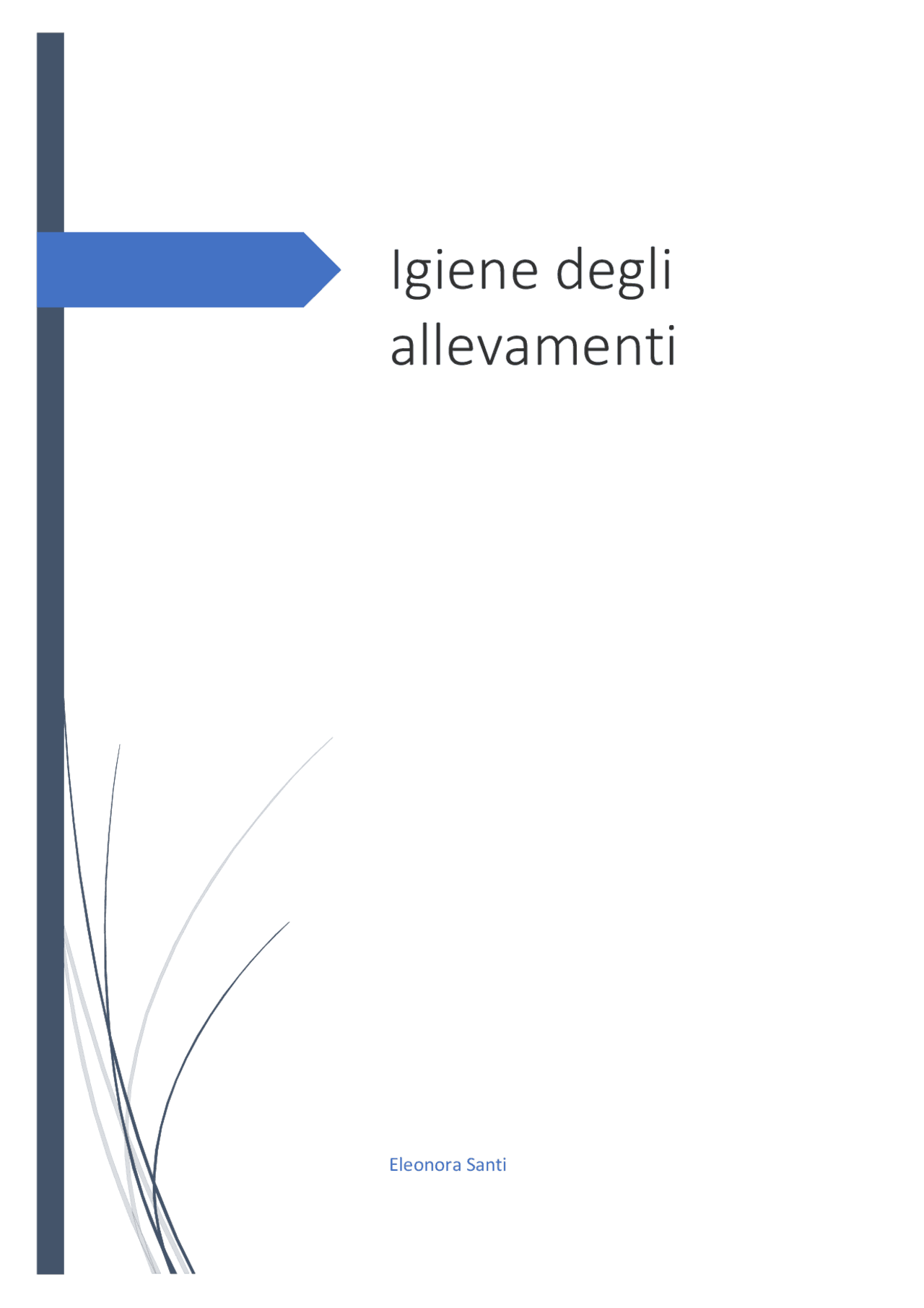 Igiene Degli Allevamenti Docsity