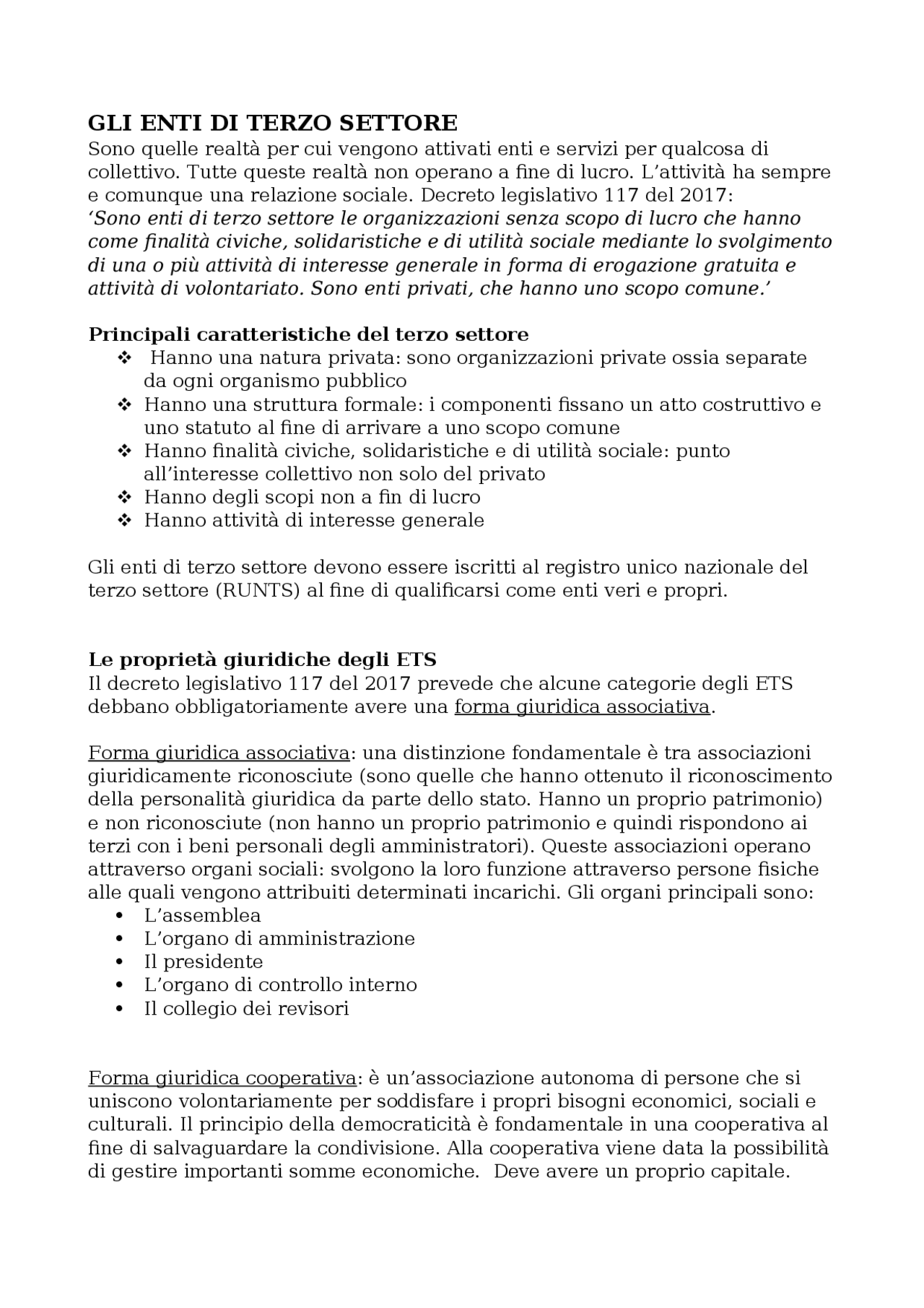 Riassunti Del Libro Linee Guida E Procedure Di Servizio Sociale Docsity