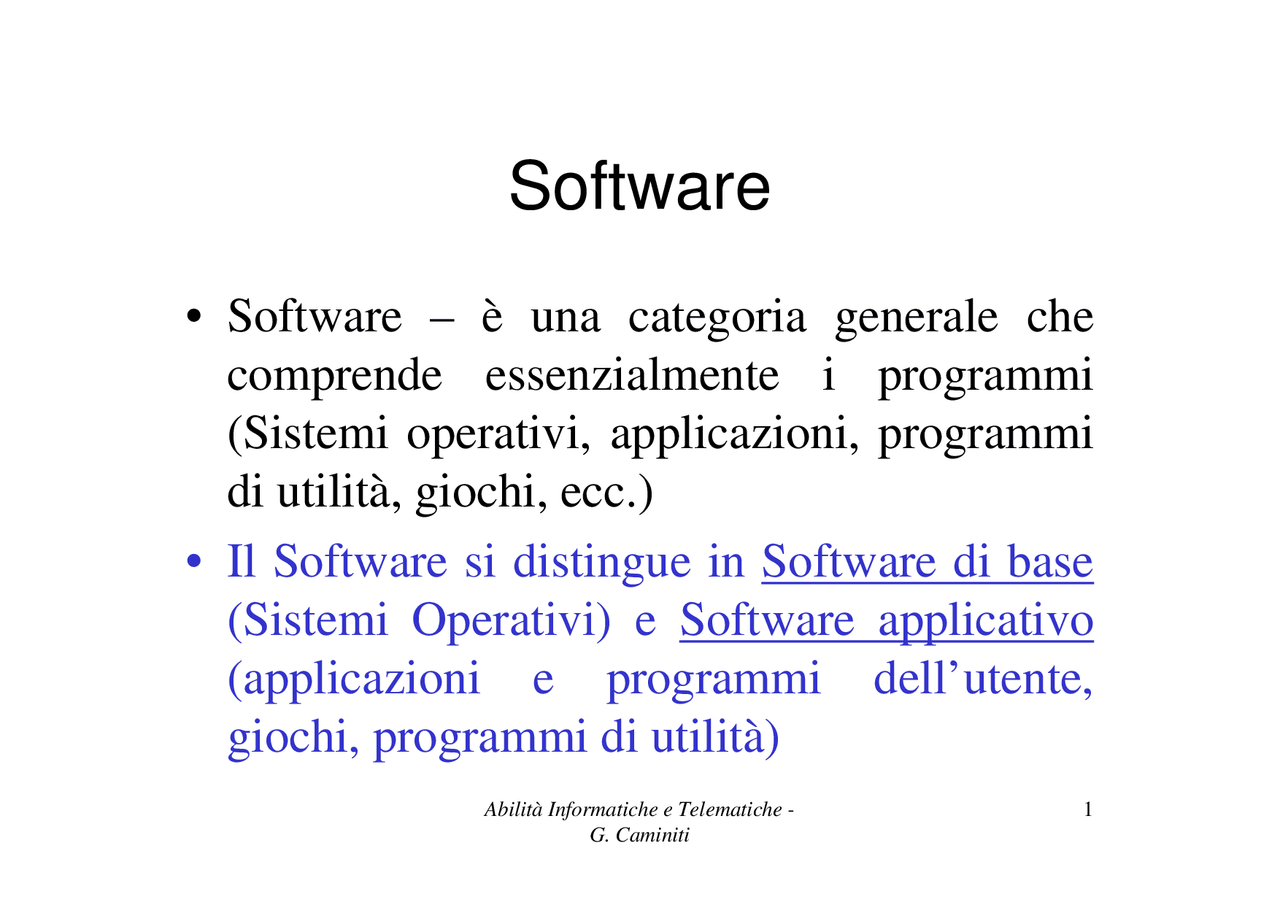 5reti Di Calcolatori E Internet 4 Appunti Di Informatica Docsity