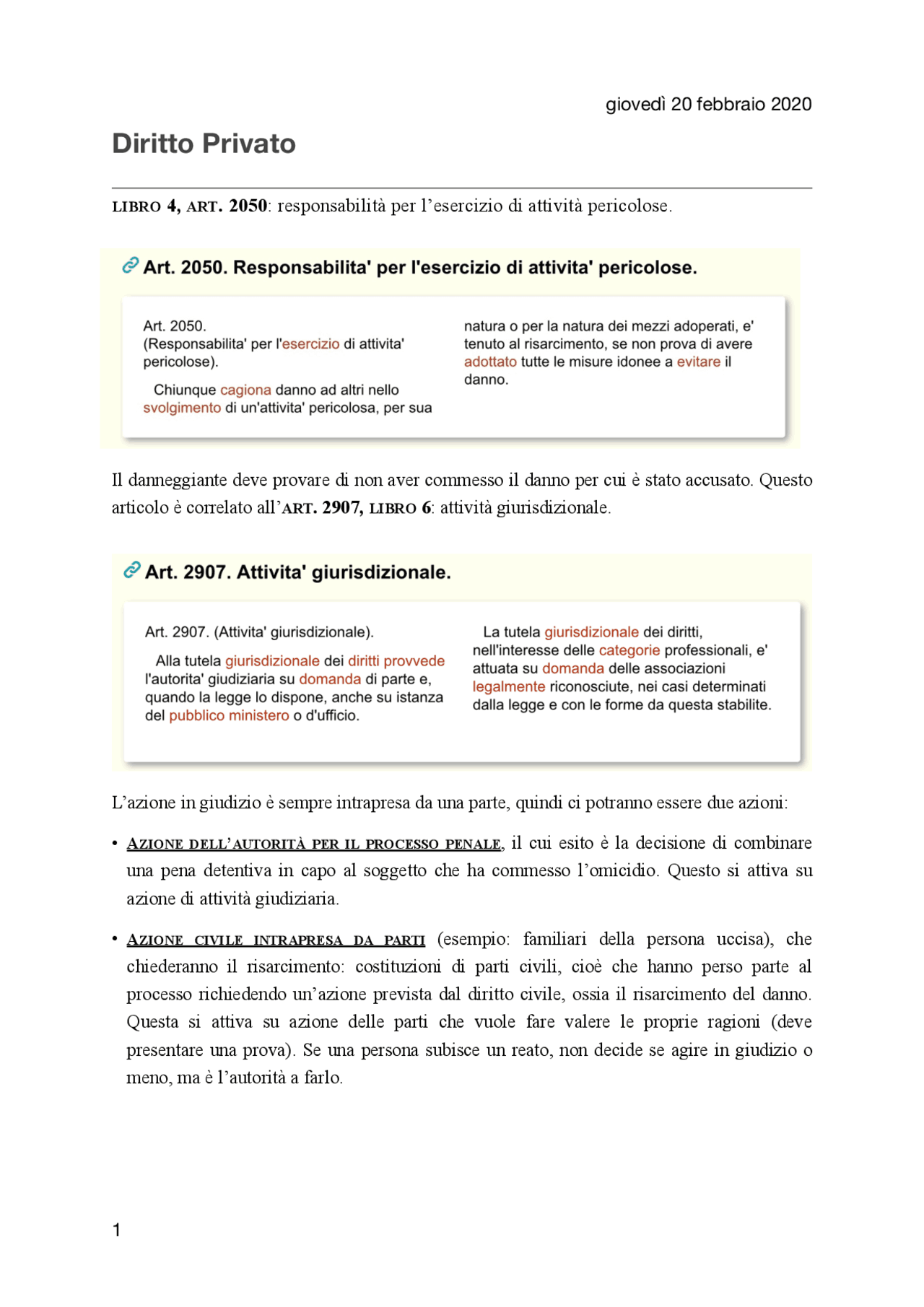 Appunti terza lezione di privato - Docsity Appunti terza lezione di privato - Docsity