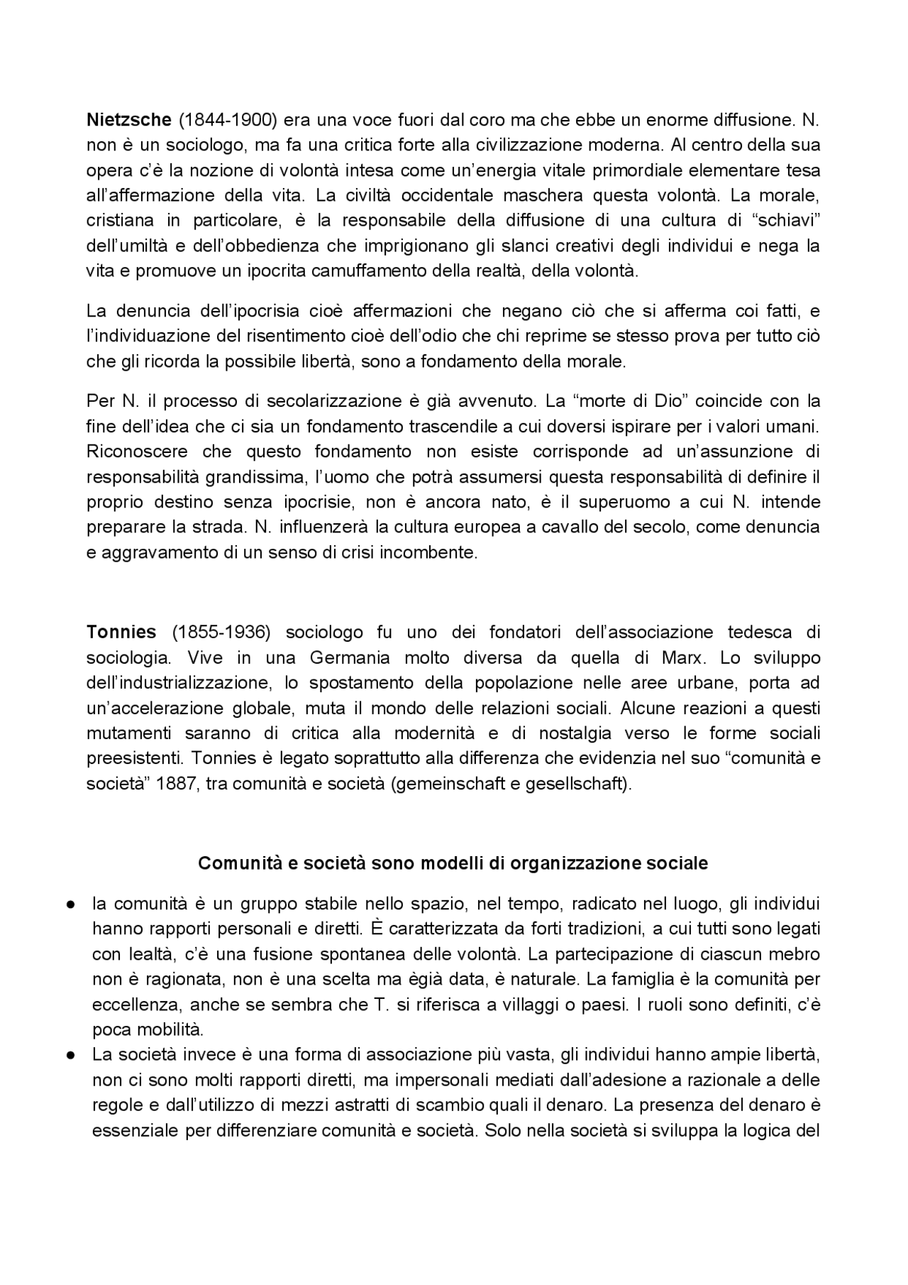 Il Mondo In Questione Simmel Docsity