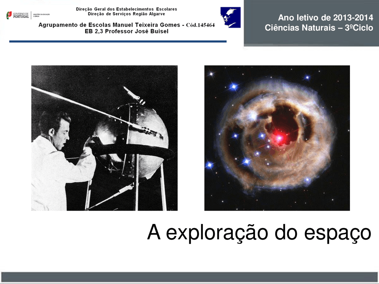 A exploração do Espaço - Docsity