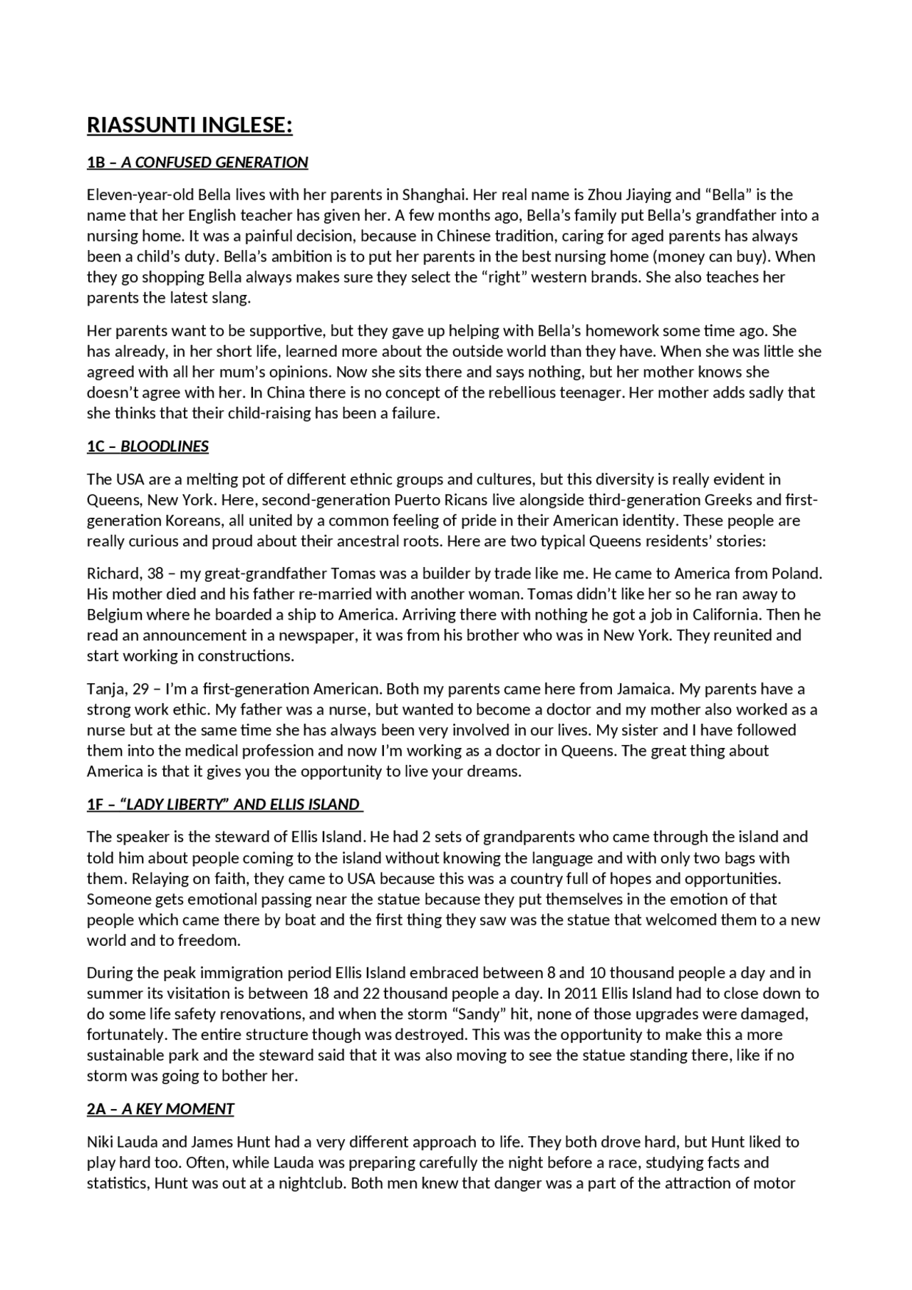 Life Upper Intermediate Docsity