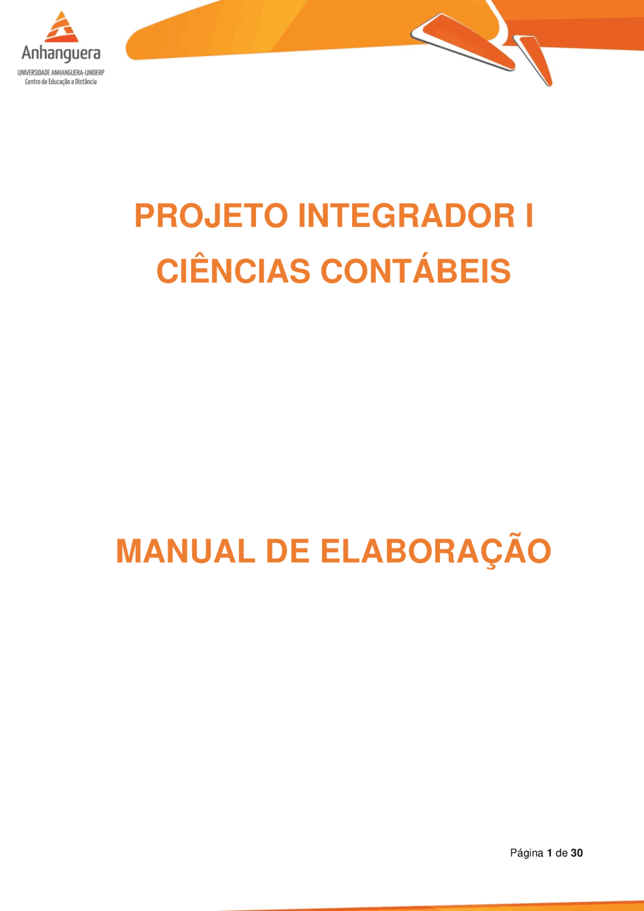 Projeto Integrador 1 Docsity