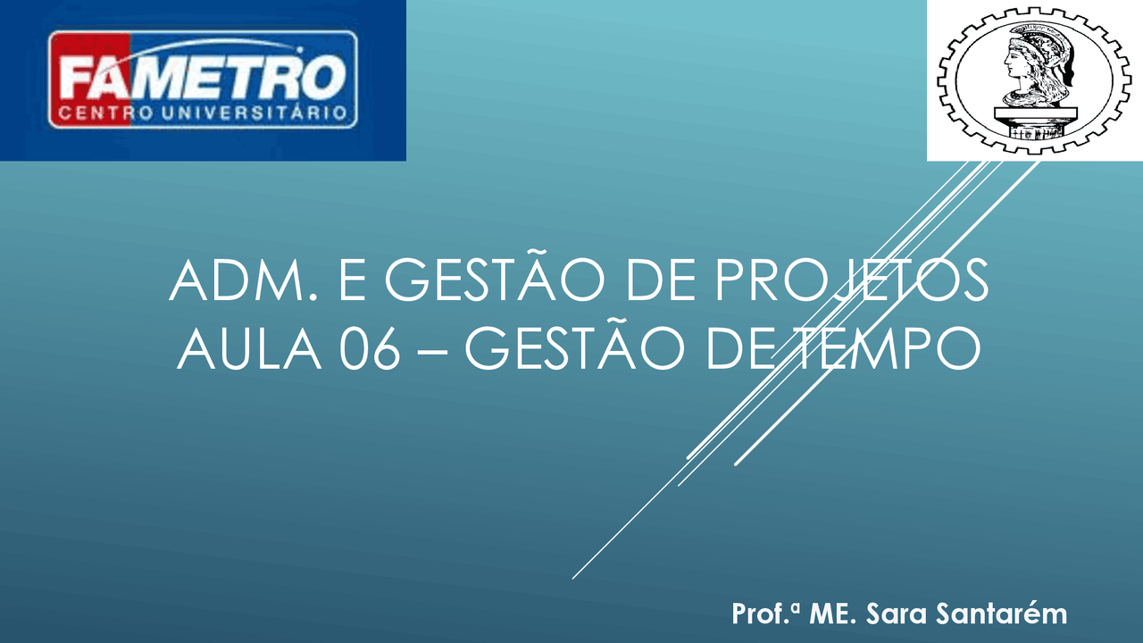 Gestão de Obras e Projetos - Docsity