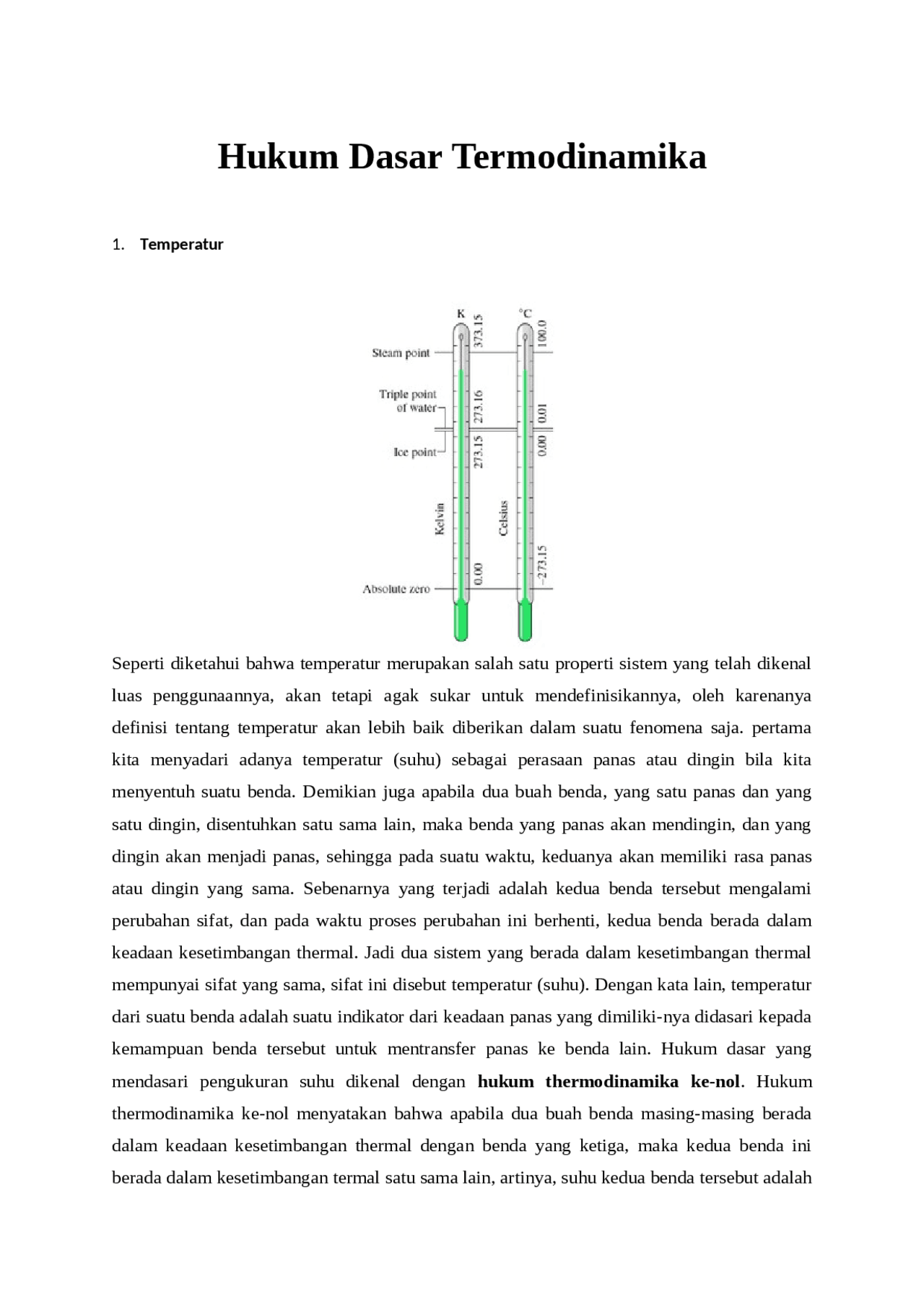 Law Of Thermodynamic Docsity
