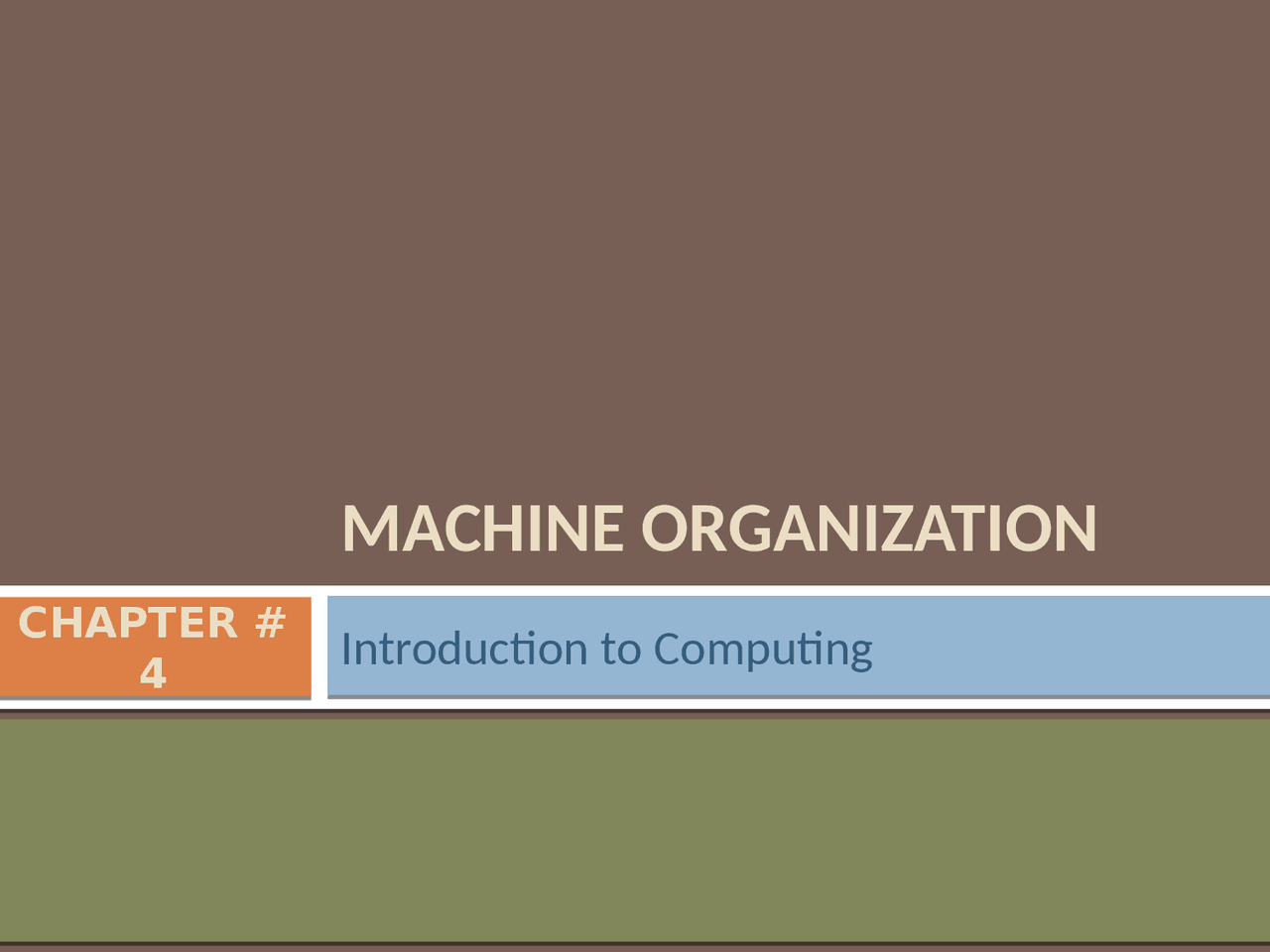 Introduction To Computing Docsity