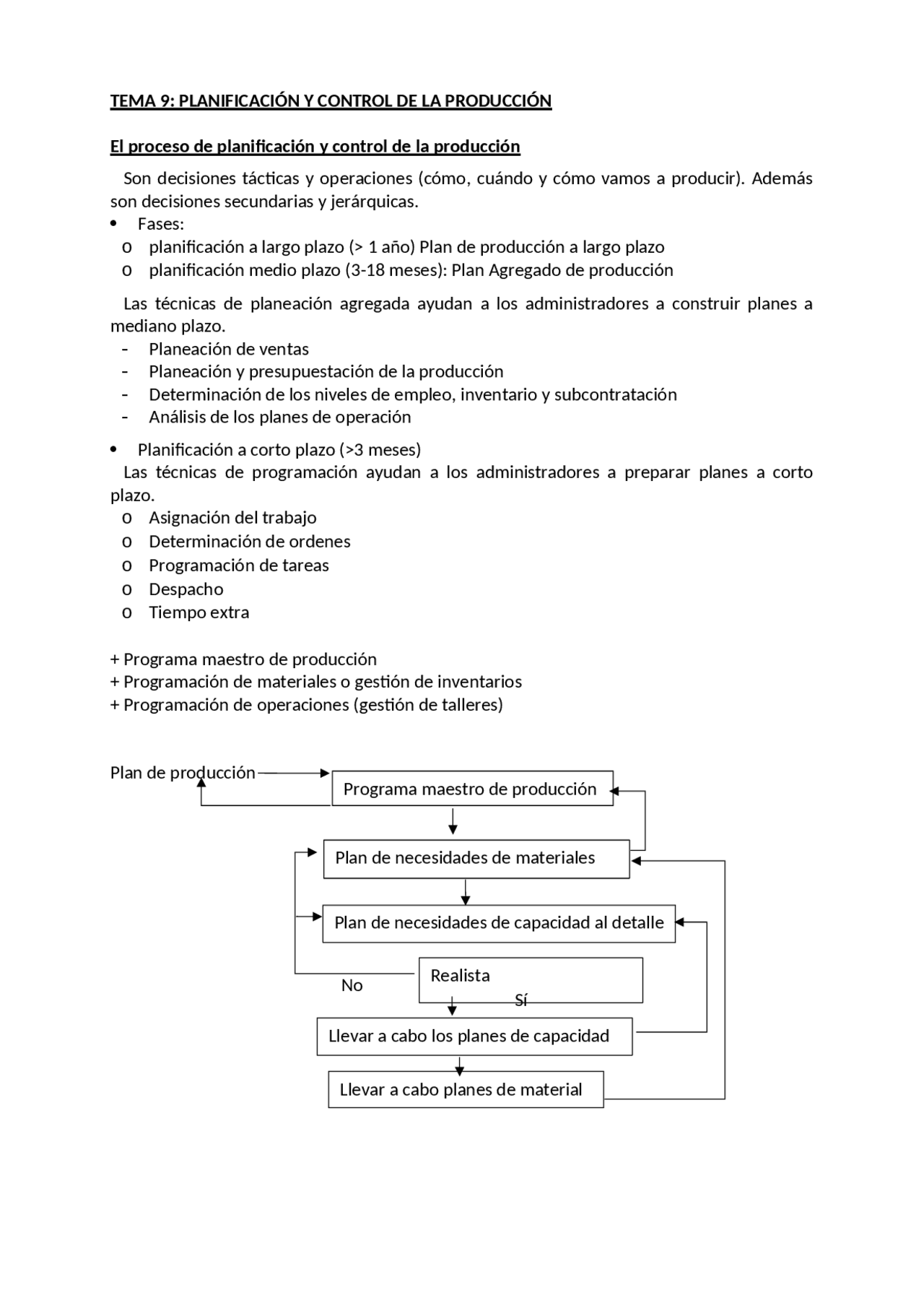 Tema 9 Dirección De Producción Docsity