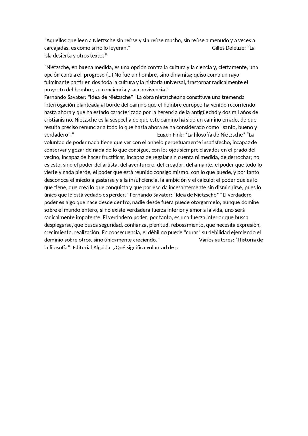 Selección De Textos De Nietzsche Monografías Ensayos De Historia De