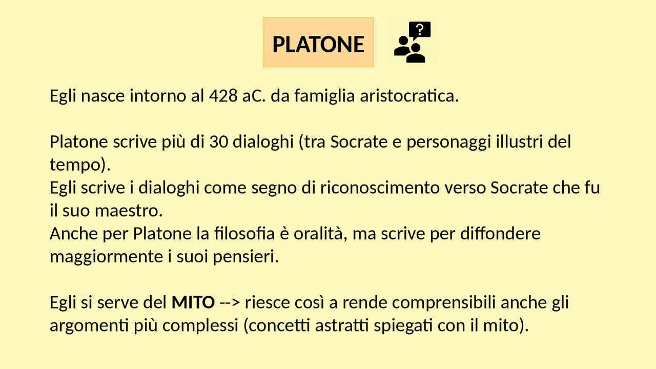 La vita e le opere di Platone. - Docsity