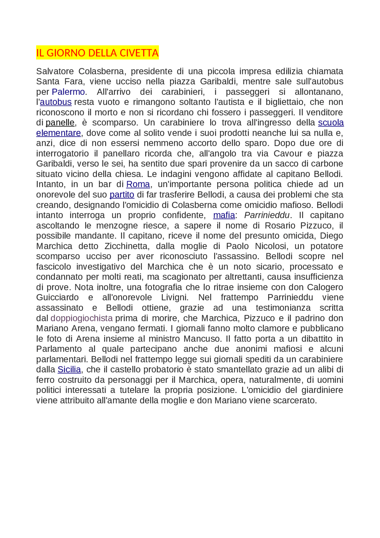 Riassunti E Saggio Breve Docsity