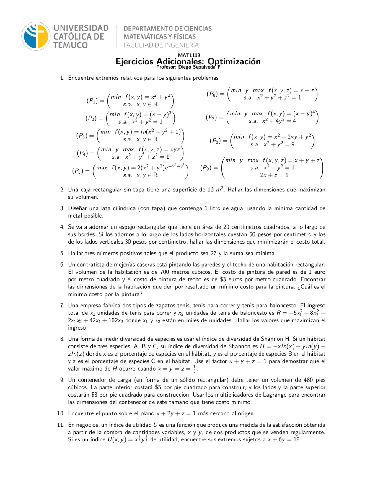 Calculo Tres Ejercicios Resueltos Ejercicios De Cálculo Docsity