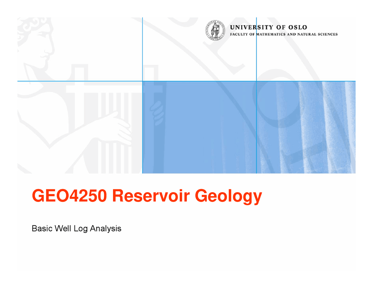 Logging Methods Used In Geophysical Explorations Assignments Engineering Geology Docsity