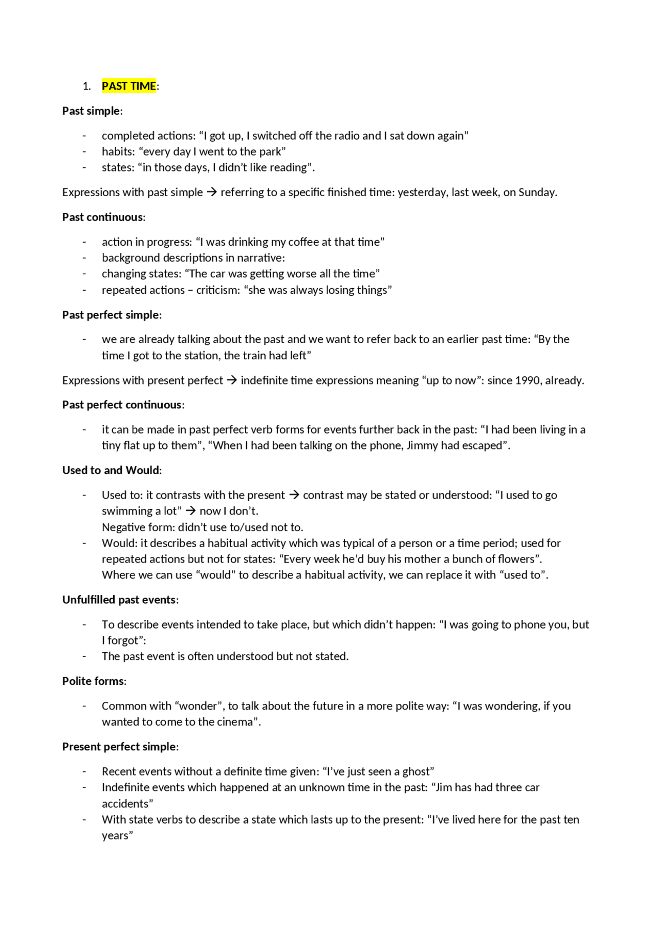 English Grammar Language Practice For Advanced Docsity