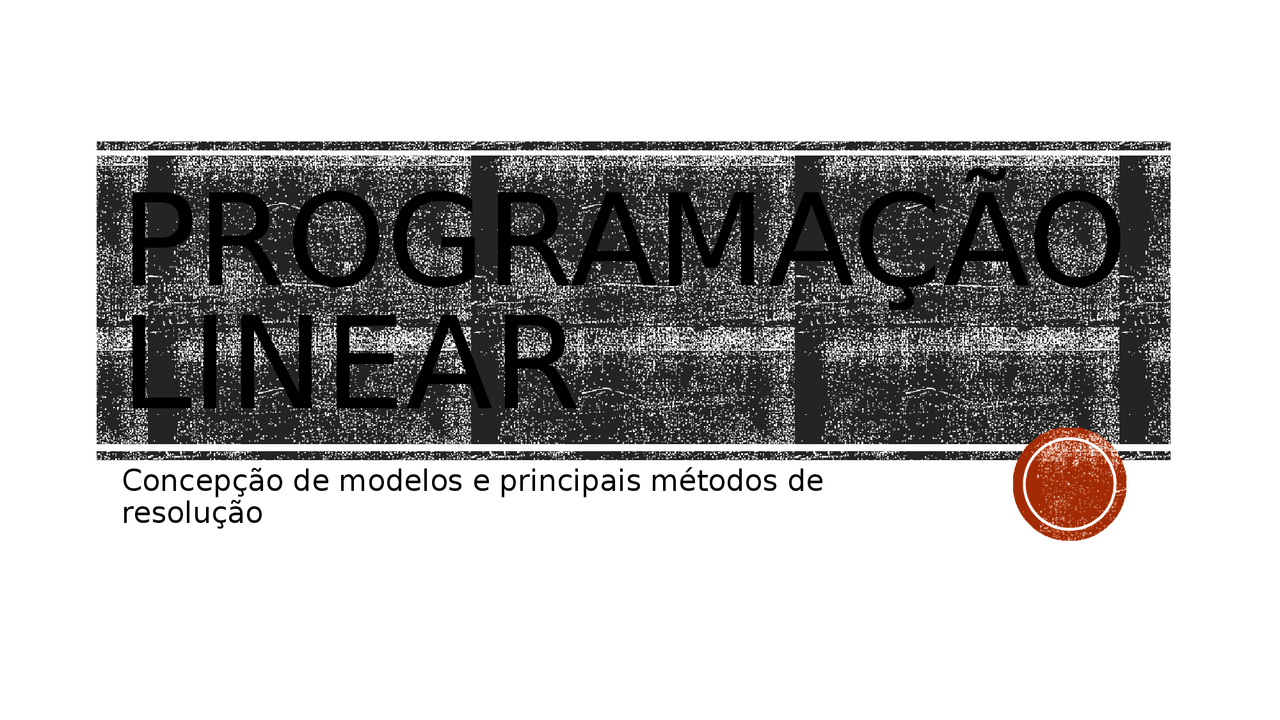 Aulas De Programação Linear Docsity