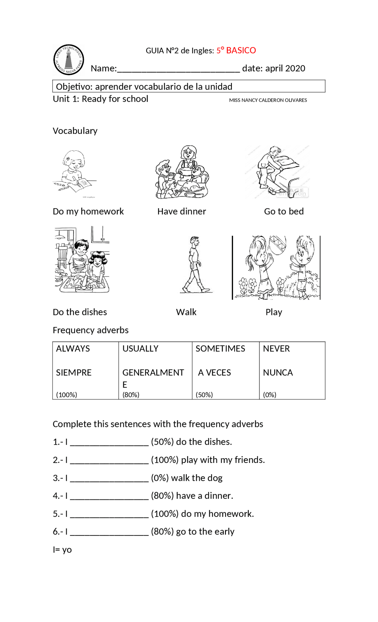 GUIA DE INGLES B SICO Ejercicios De Ingl s Docsity GUIA DE INGLES B SICO Ejercicios De Ingl s Docsity