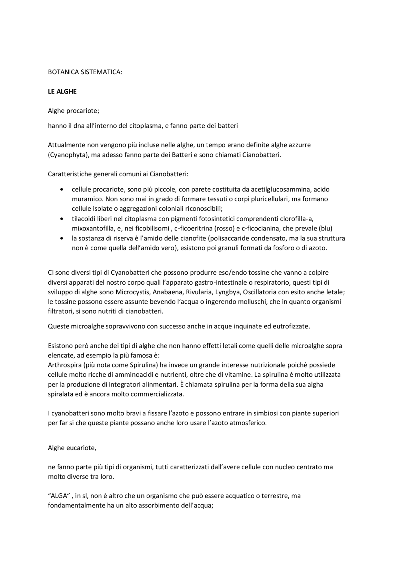 Appunti Botanica 3 File Docsity