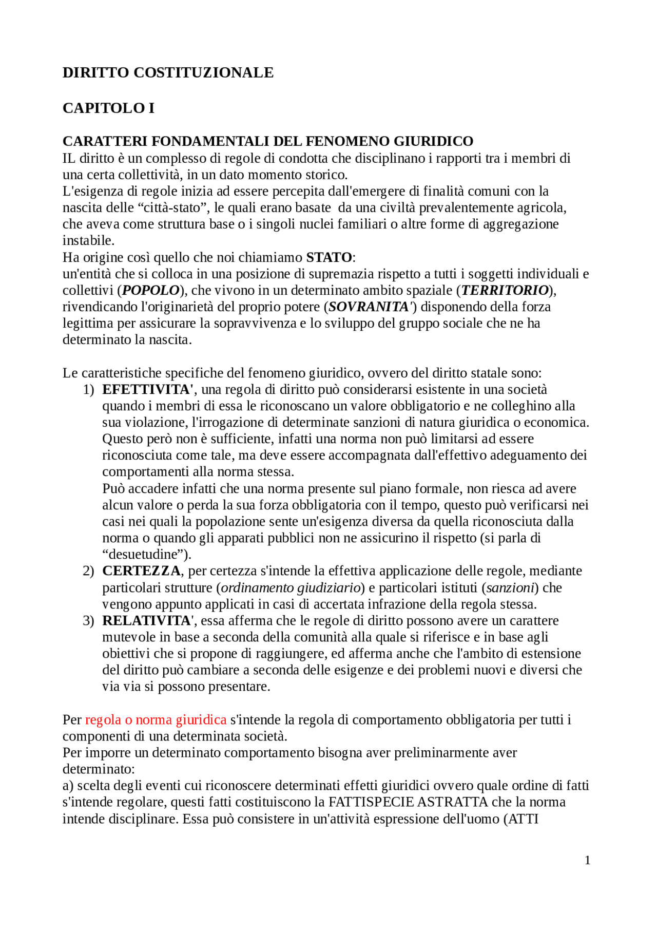 Compendio Diritto Costituzionale E Pubblico Docsity