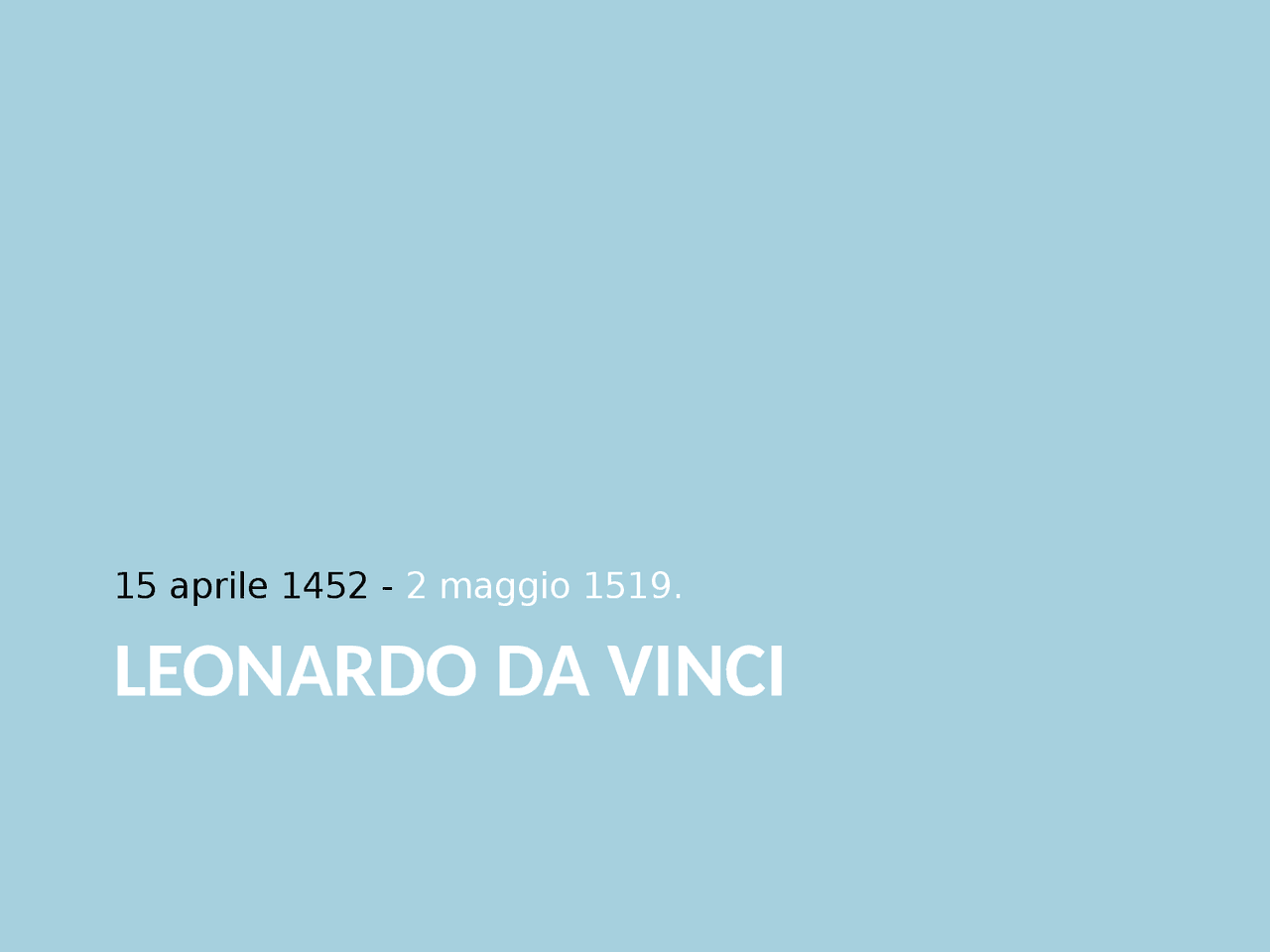 Leonardo Da Vinci Docsity