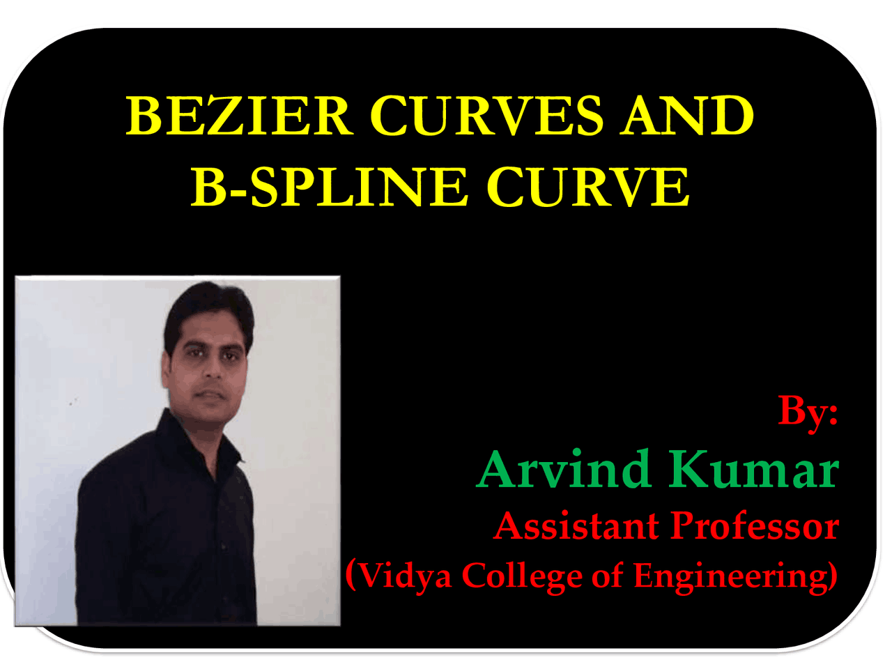 Bezier Curve And B Spline Curve Docsity