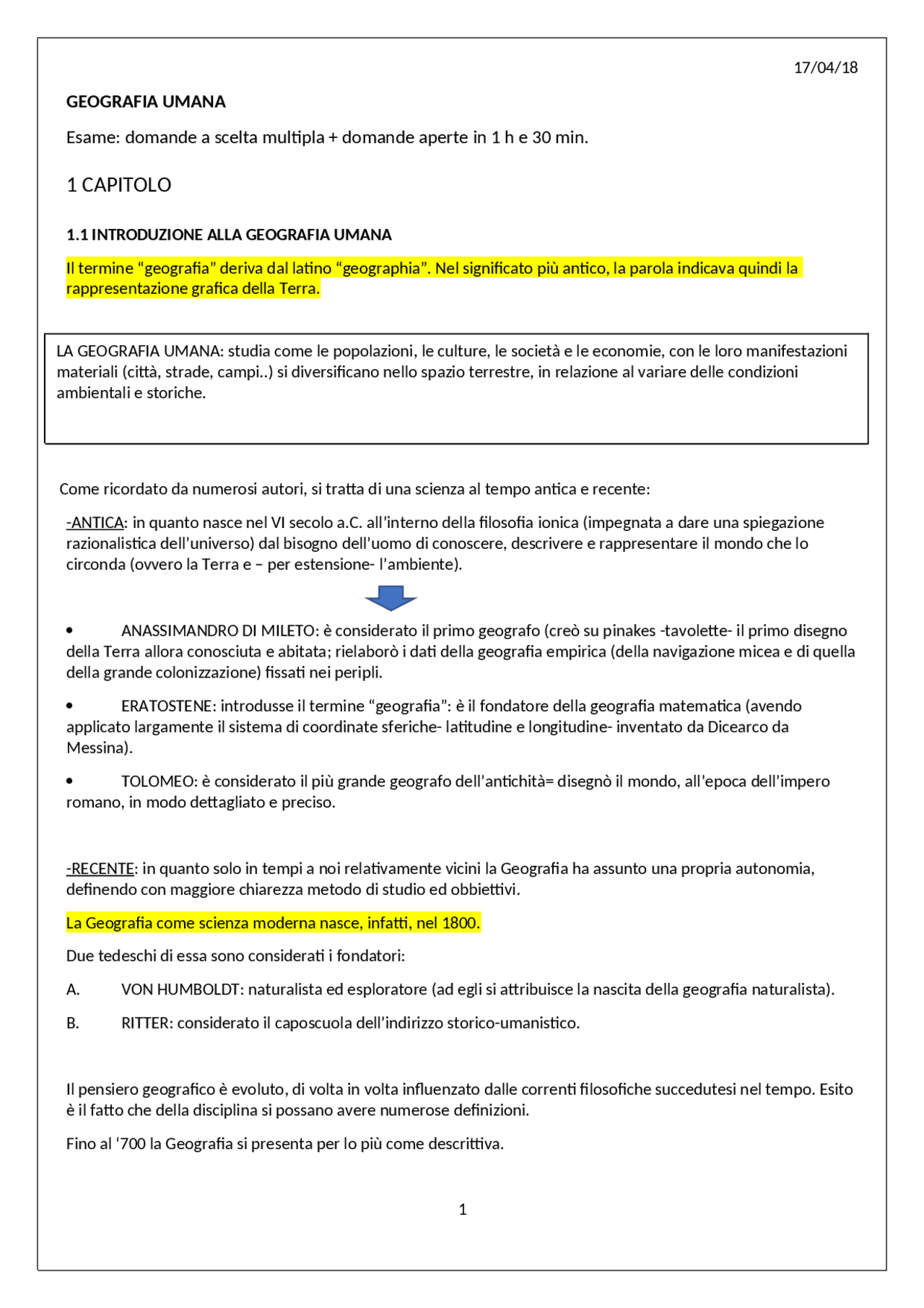 Greiner Al Dematteis G Lanza C Geografia Umana Un Approccio