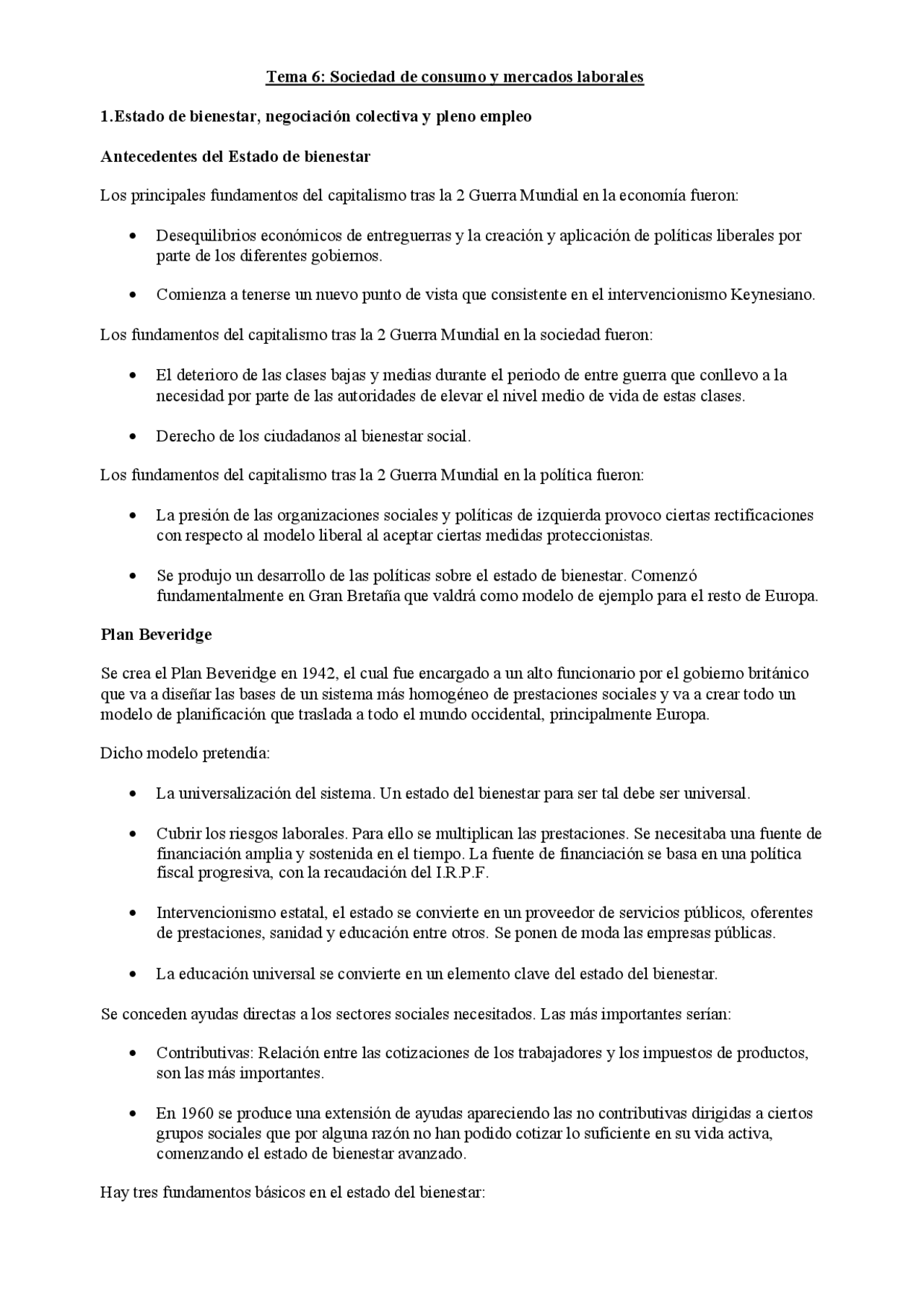 Tema 6 Historia De Las Rrll Docsity