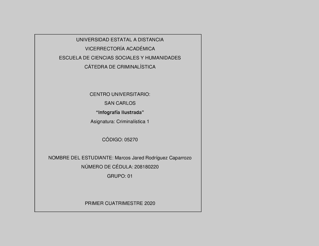 Ciencias Forenses en Costa Rica y los principios de la Criminalística ...