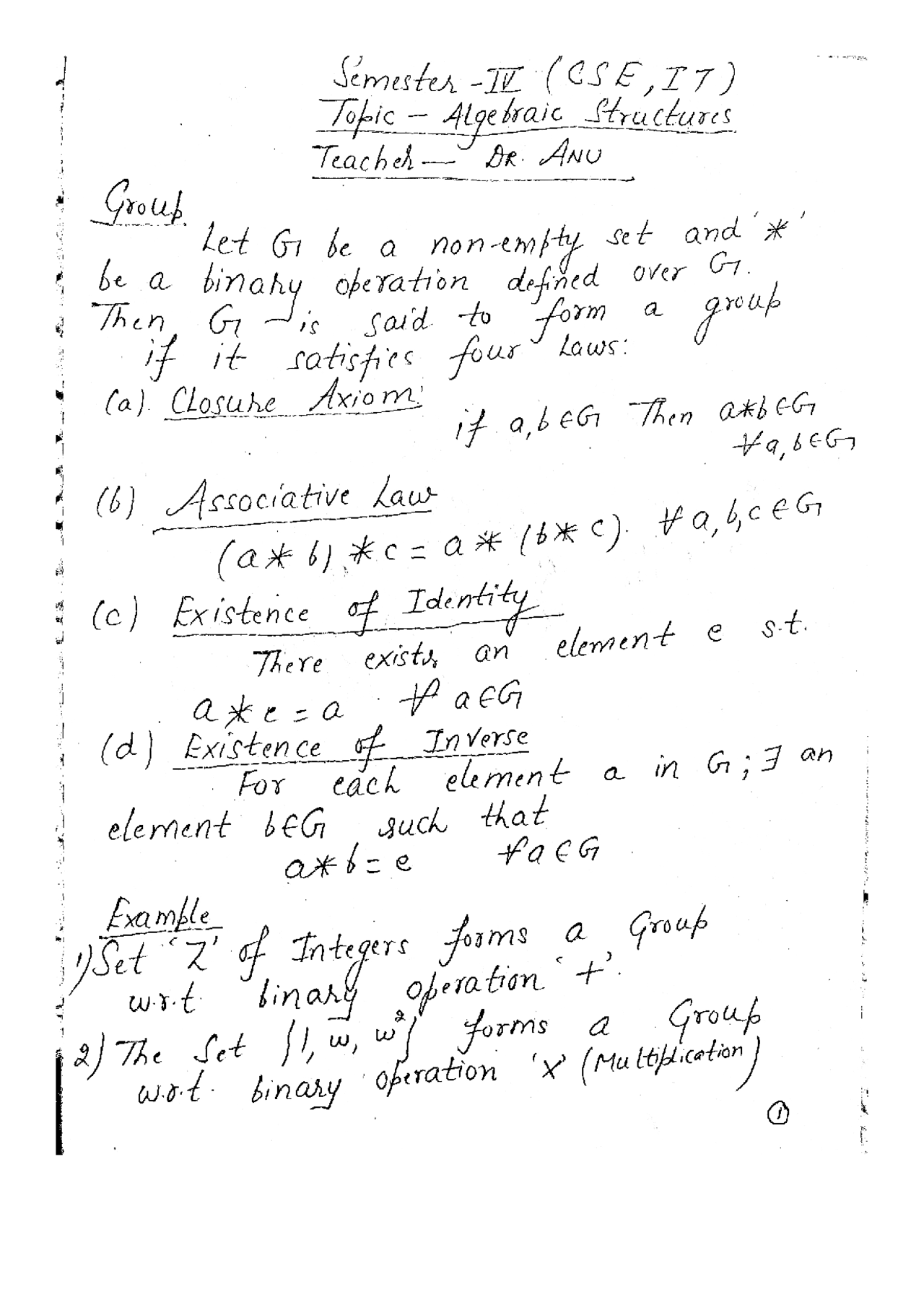 Groups In Discrete Mathematics Docsity Groups In Discrete Mathematics Docsity