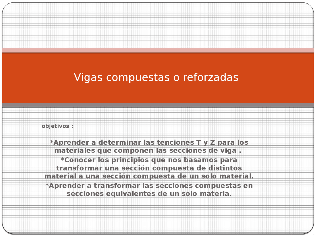 Vigas compuestas ejercicio resuelto - Docsity