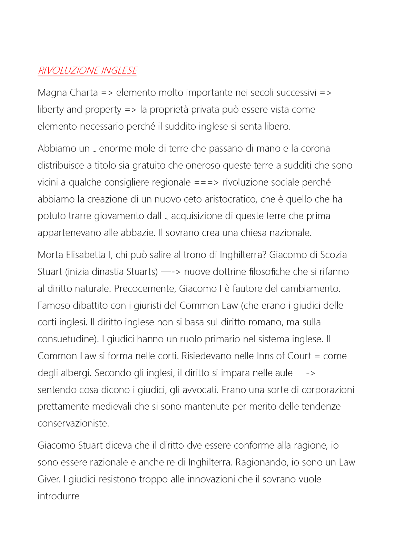 Appunti Rivoluzioni Storia Docsity